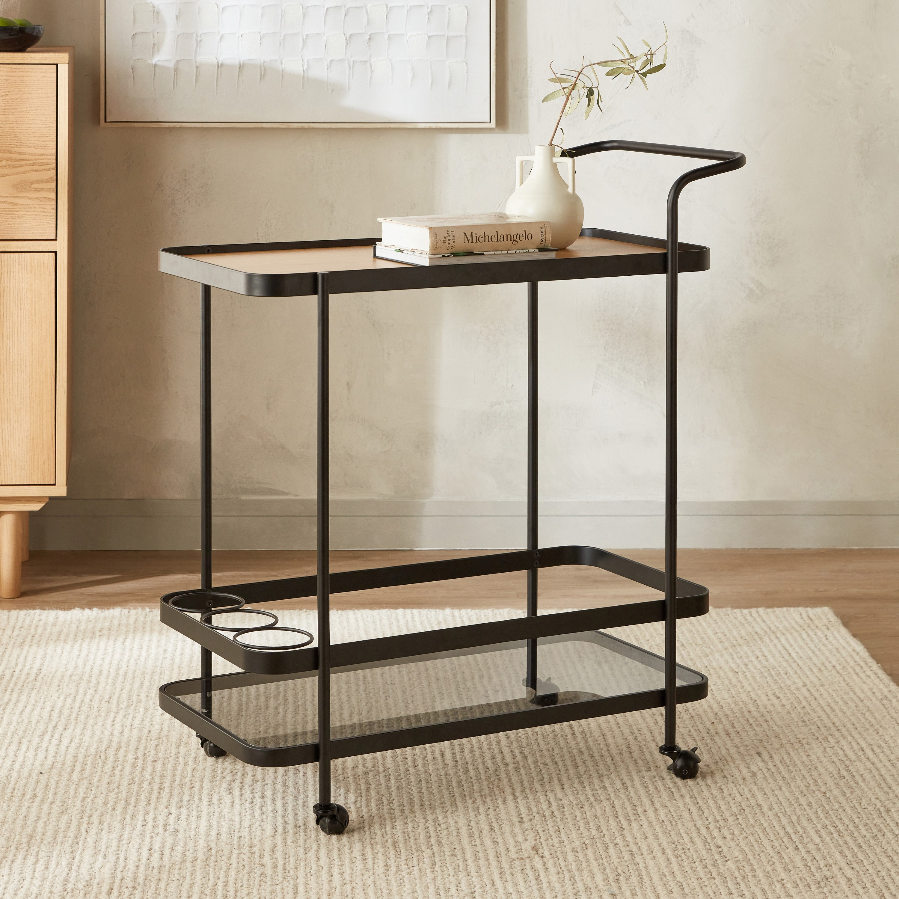 Shop Elmar Serving Trolley | Home Centre Kuwait