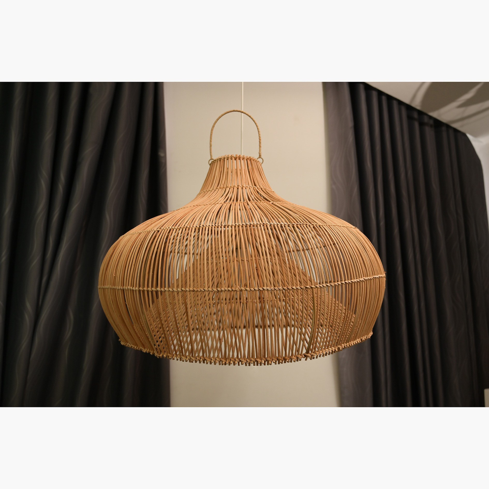 Shop Mix and Match Rattan Ceiling Lamp Shade - 47 cm | Homecentre Oman