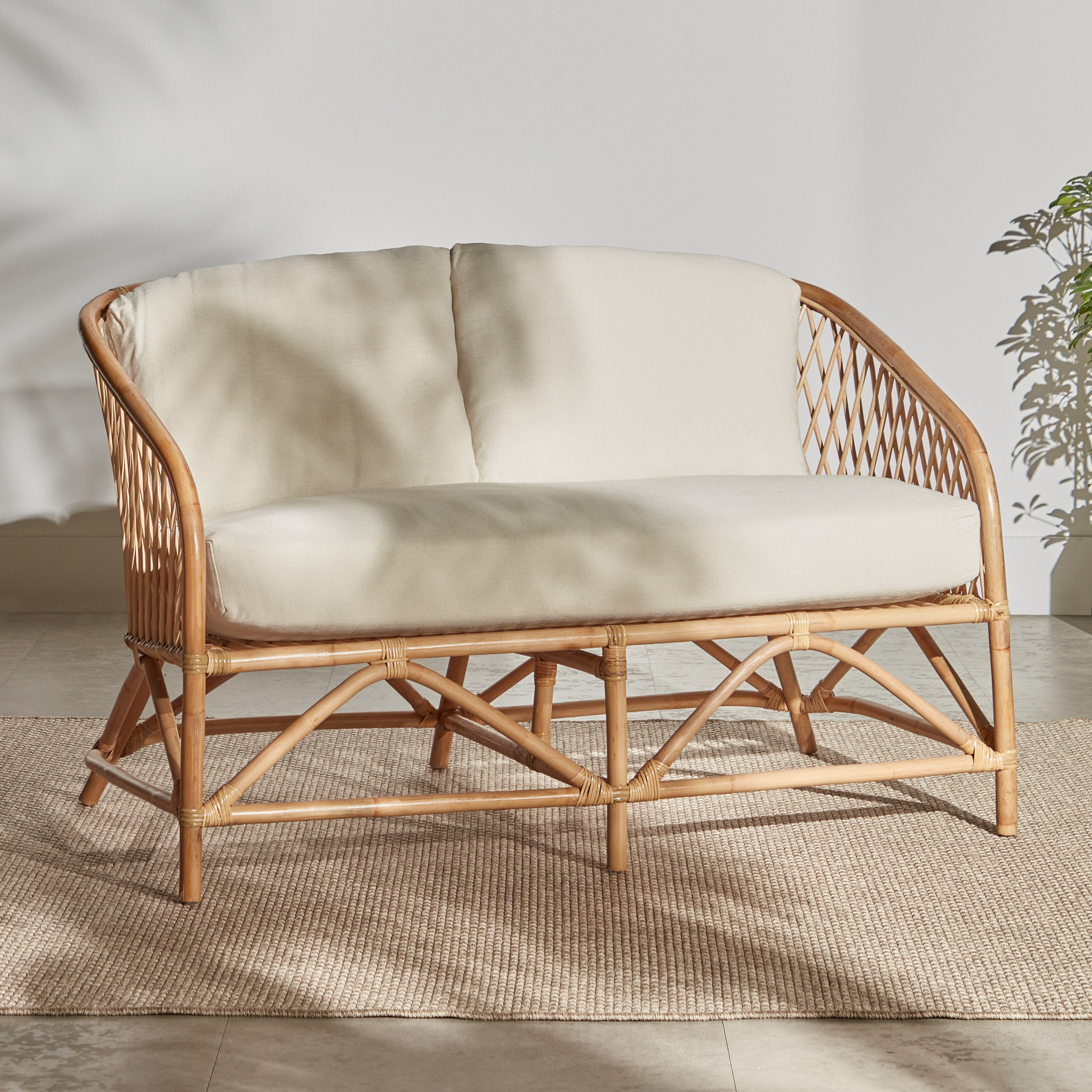 Shop Knoxville 4-Seater Outdoor Lounge Set with Table | Home Shop Knoxville 4-Seater Outdoor Lounge Set with Table | Home