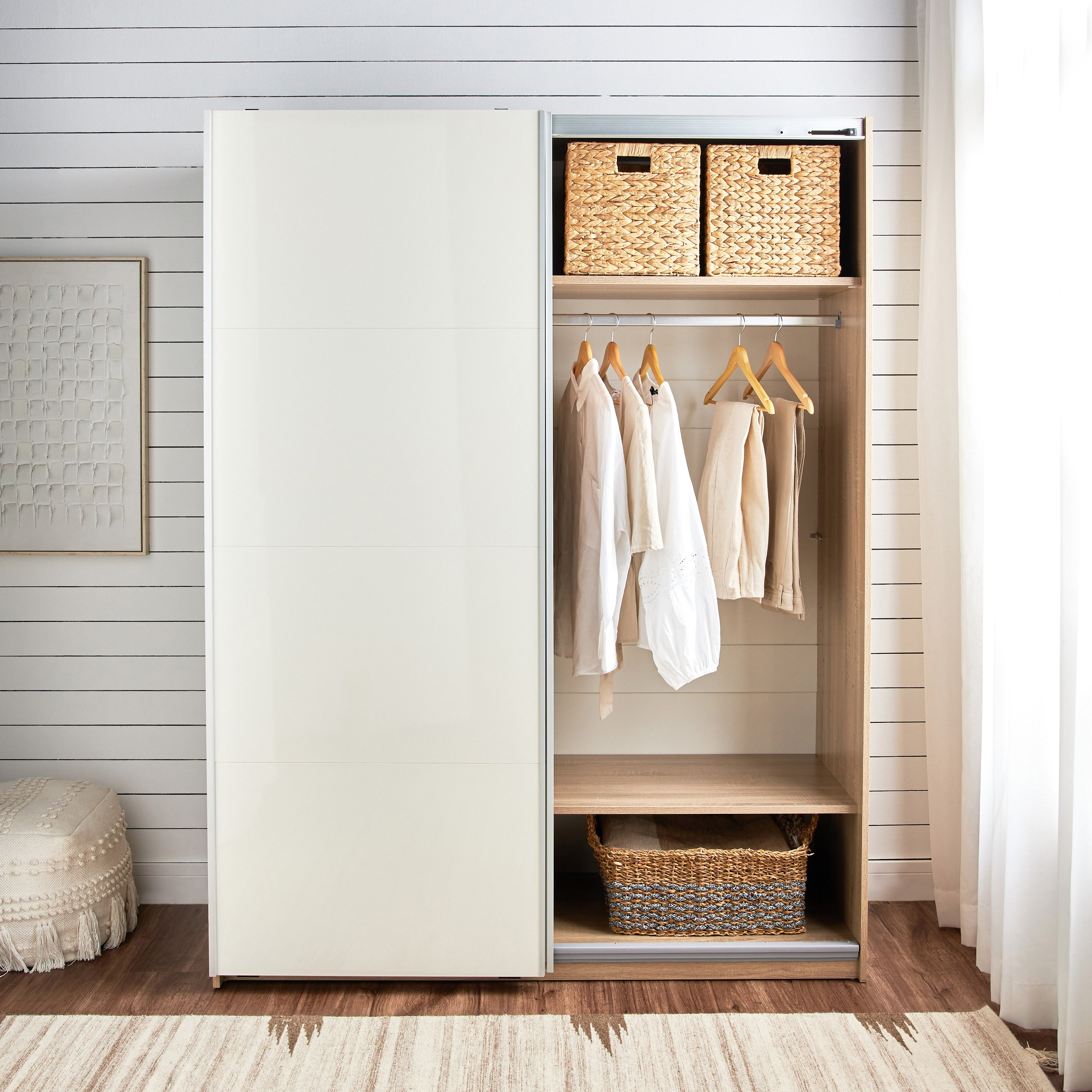 Home centre sliding wardrobe store