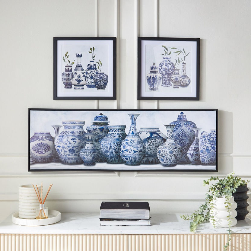 Shop Yolanda 2 Piece Framed Canvas Wall Art Set 40x40 Cm Online Home Centre Qatar