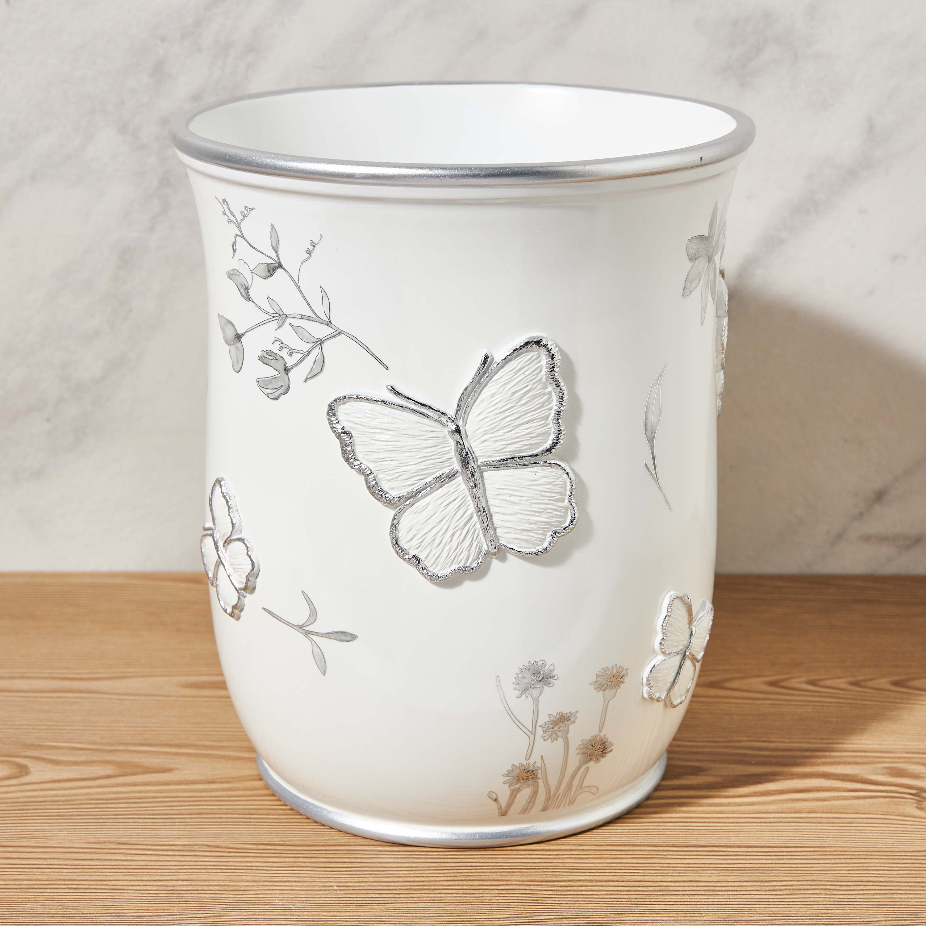 Shop Vanessa Butterfly Garden Waste Bin | Home Centre UAE