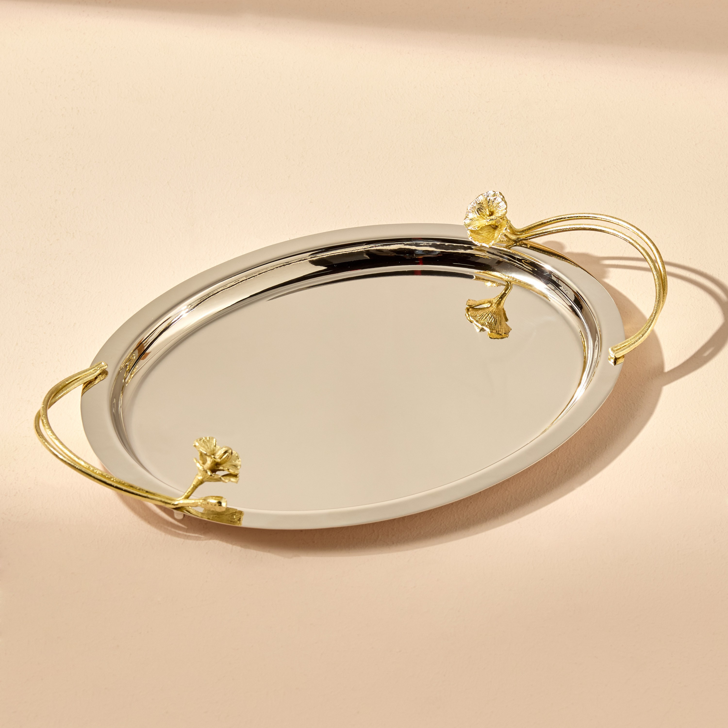 Shop Poppy Floral Decorative Tray Online | Home Centre UAE