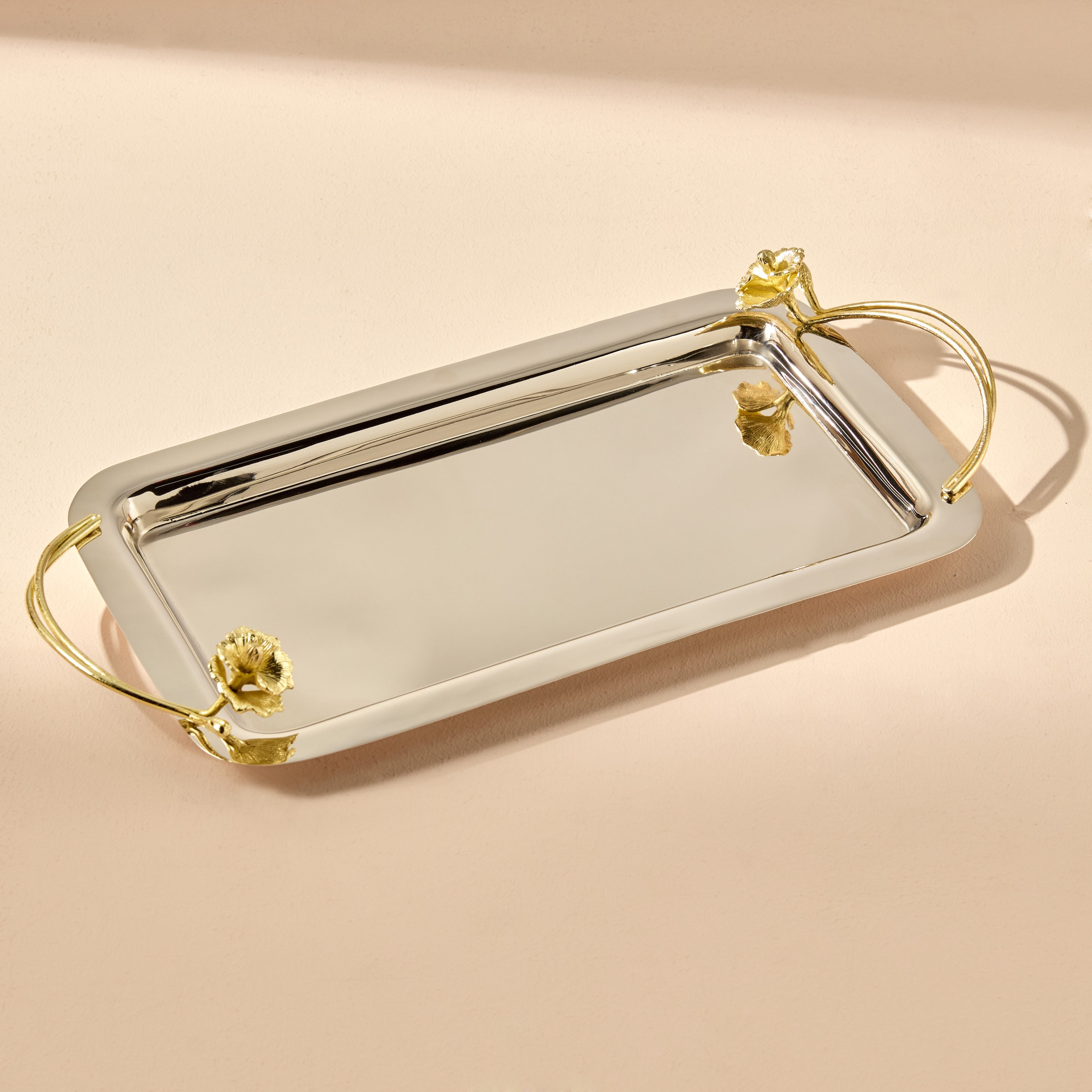 Shop Poppy Floral Decorative Tray Online | Home Centre UAE
