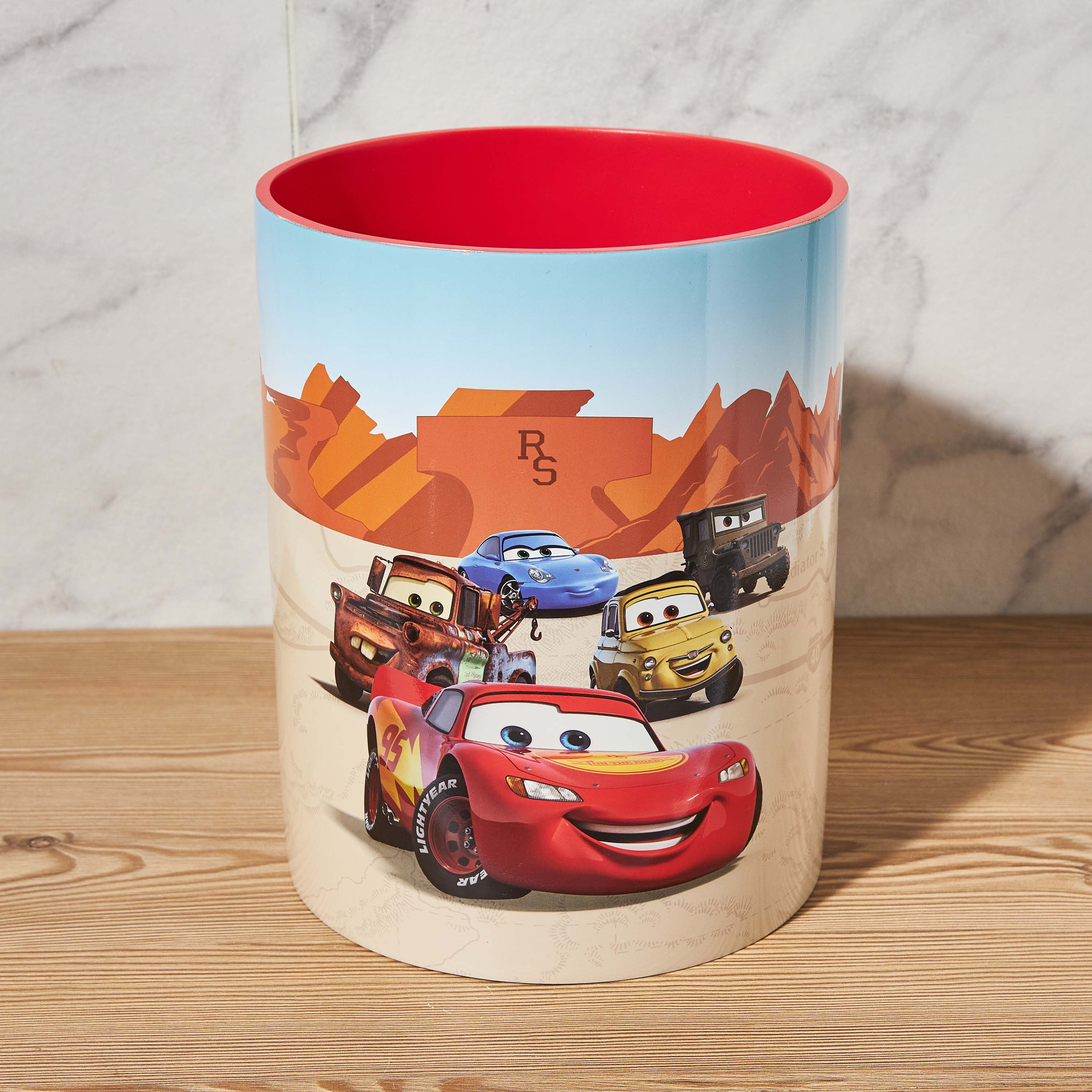 Shop Disney Cars Waste Bin | Homecentre Oman