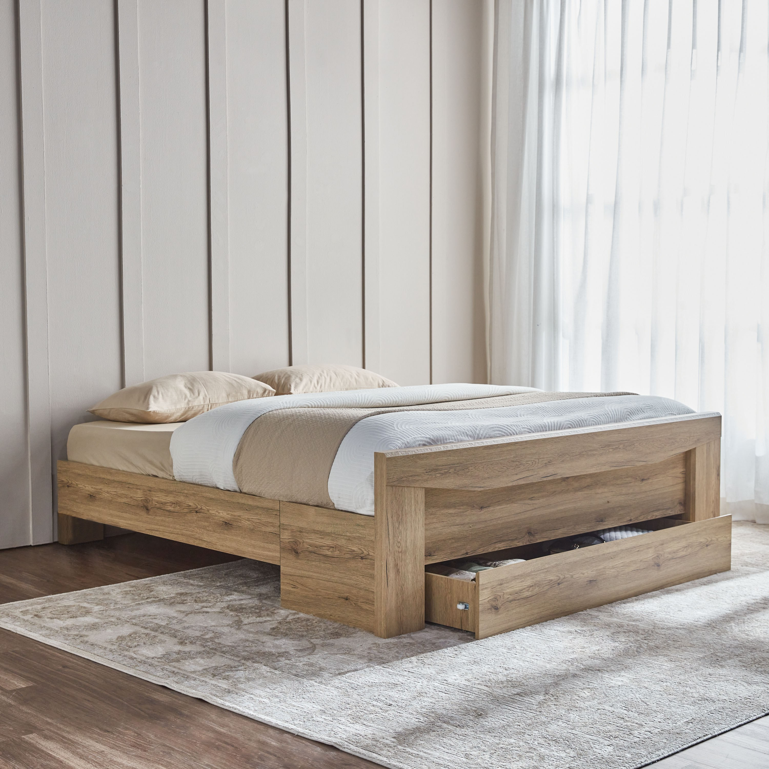 Shop Medley King Modular Bed Base with Storage - 180x200 cm ...