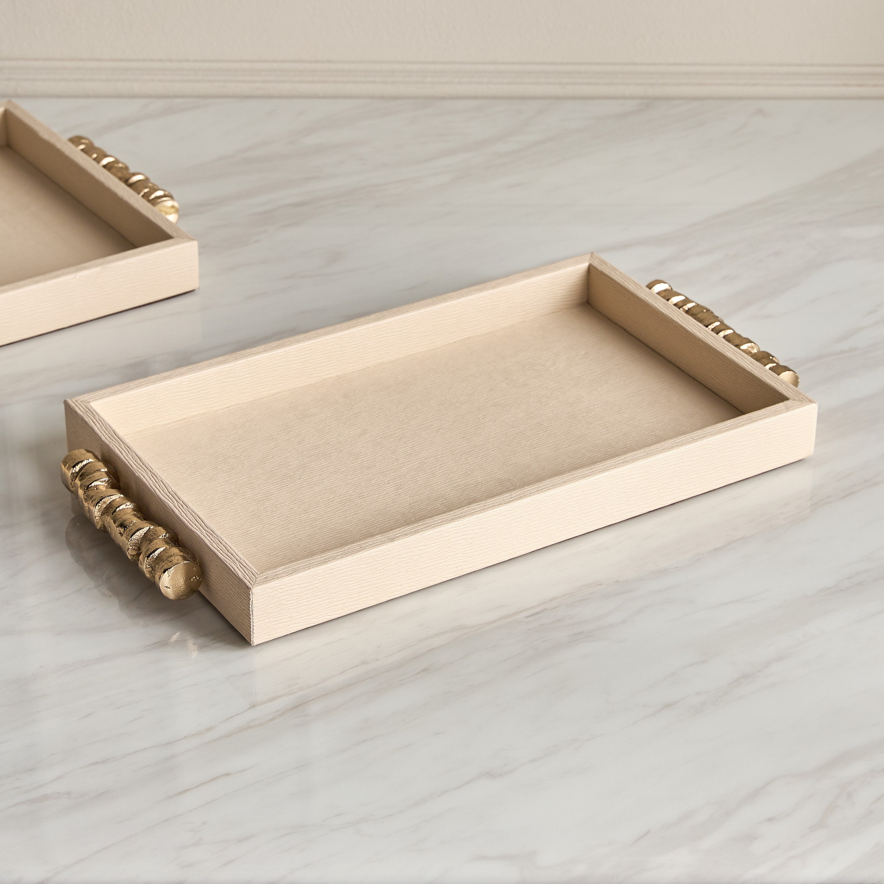 Shop Faris Coin Stack Decorative Tray Online | Home Centre UAE
