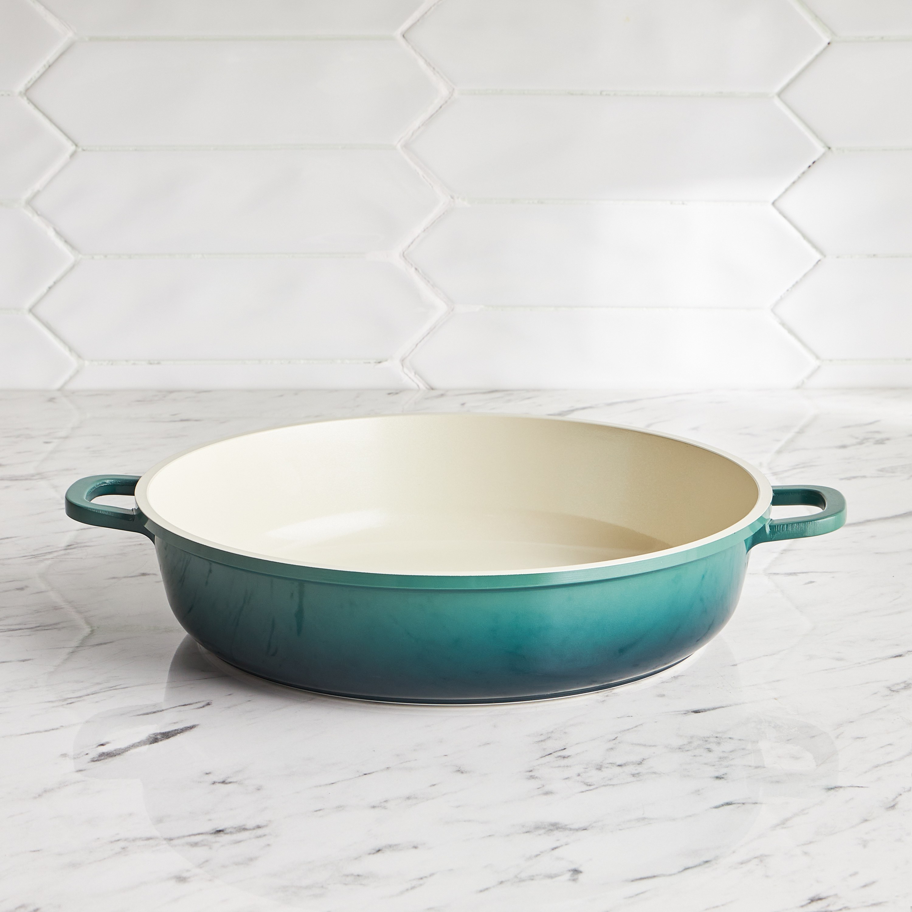 Shop Excalibur Aluminium Shallow Pot - 32 cm | Home Centre UAE