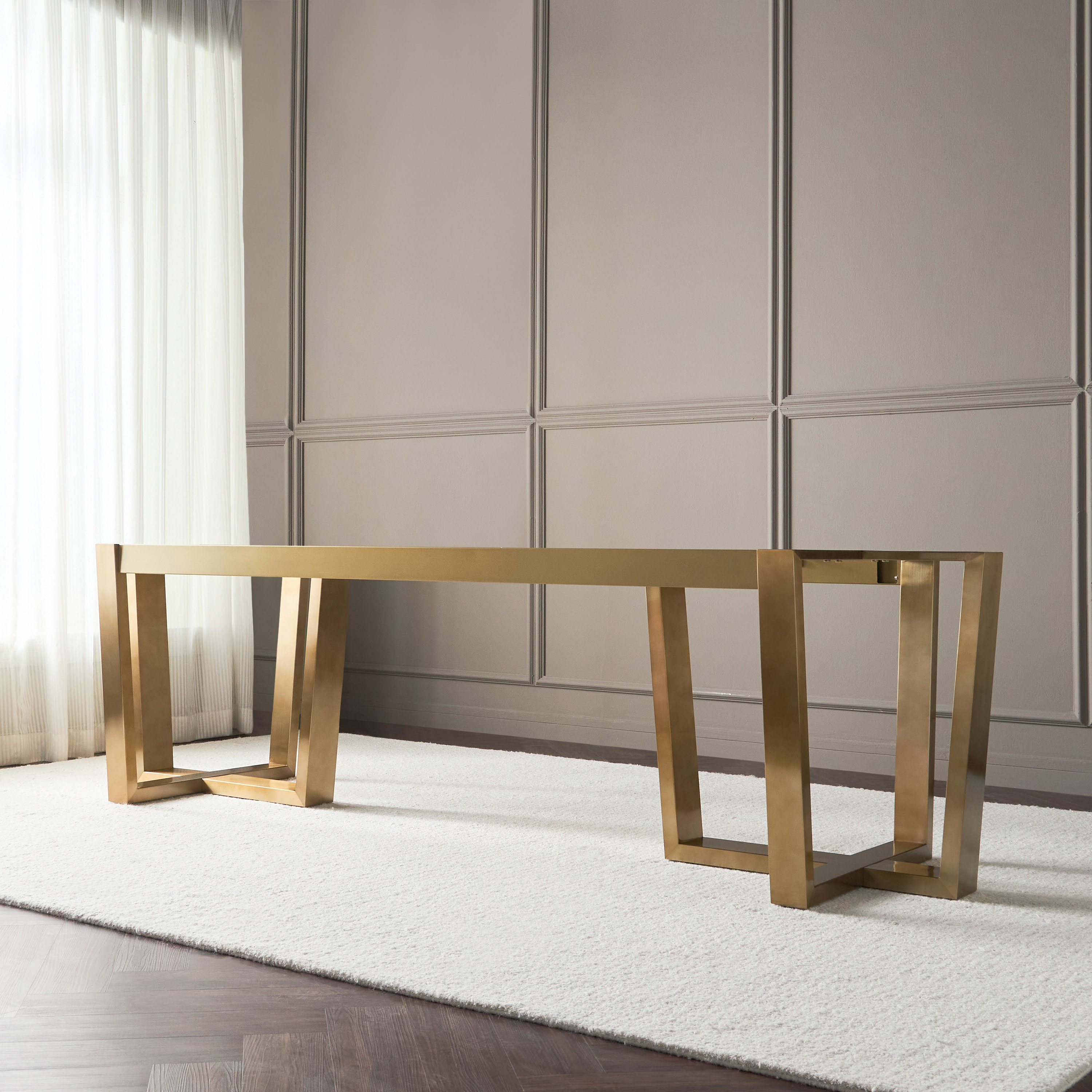 Shop Vasto 10-Seater U-Shaped Modular Dining Table Leg | Homecentre Oman