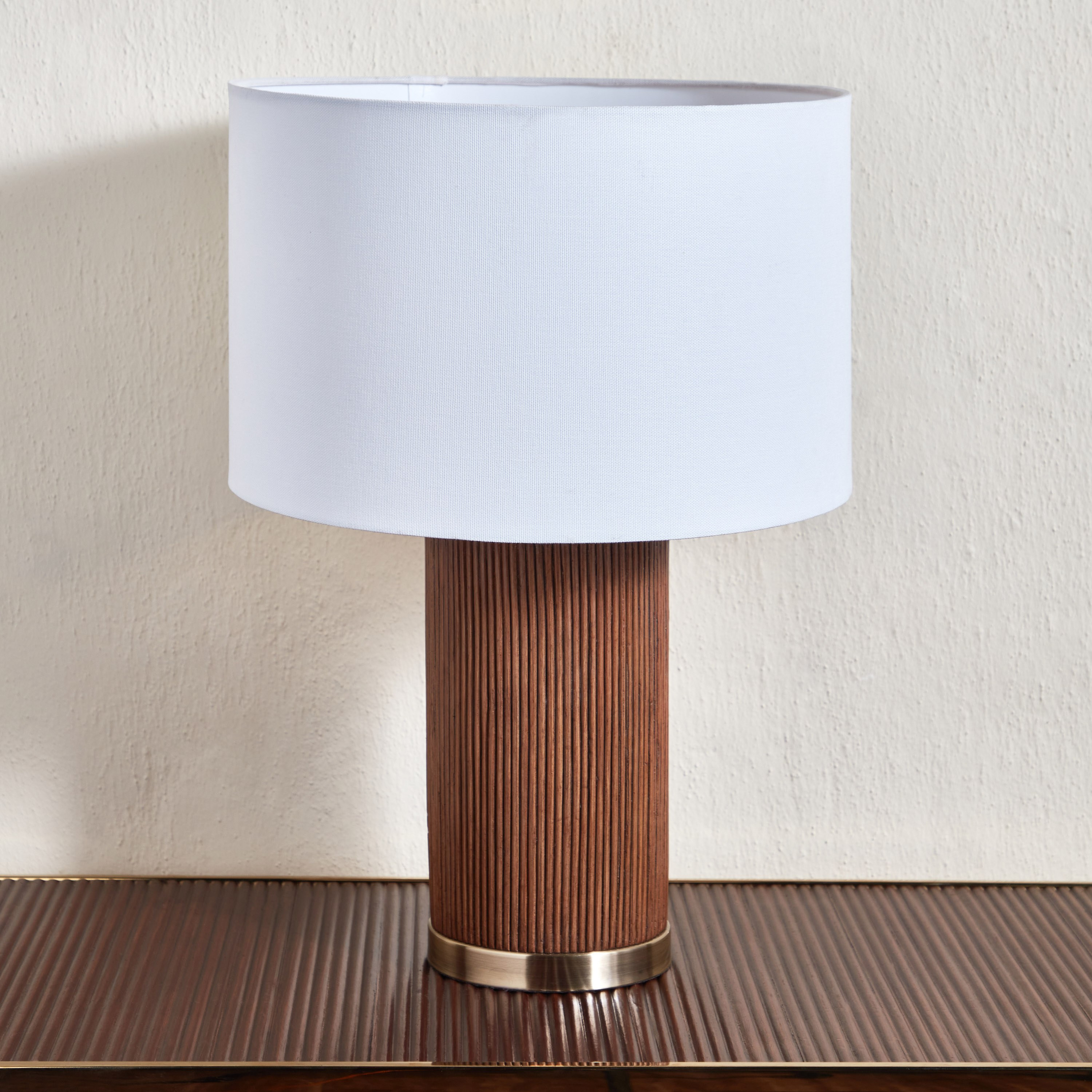 Shop Taka Wooden Table Lamp - 58 cm | Home Centre KSA