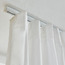 Shop Howtel Flat Curtain Track with Endcap and Ceiling Bracket - 150 cm ...