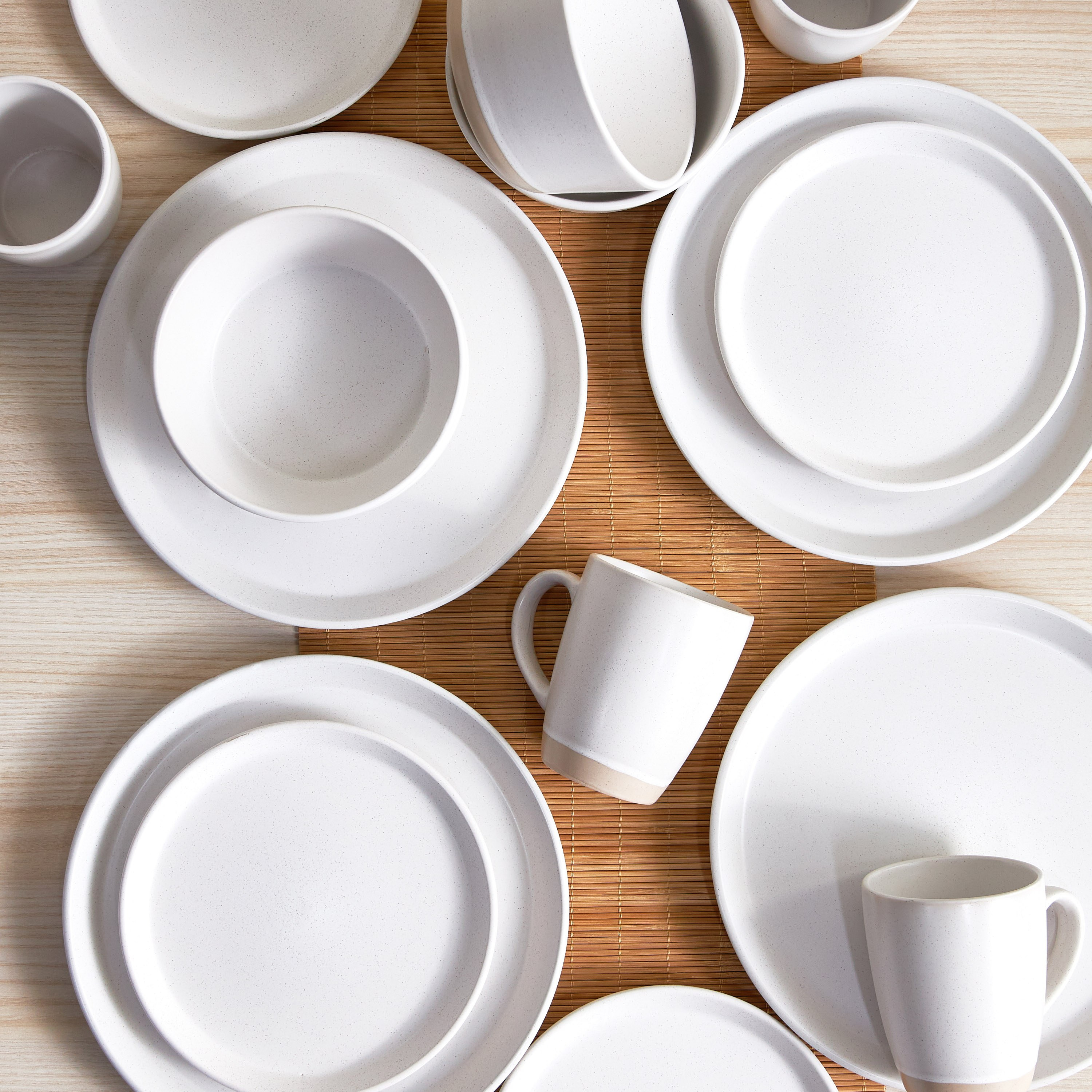 Shop Colin 16-Piece Ceramic Dinner Set - Serves 4 | Homecentre Oman
