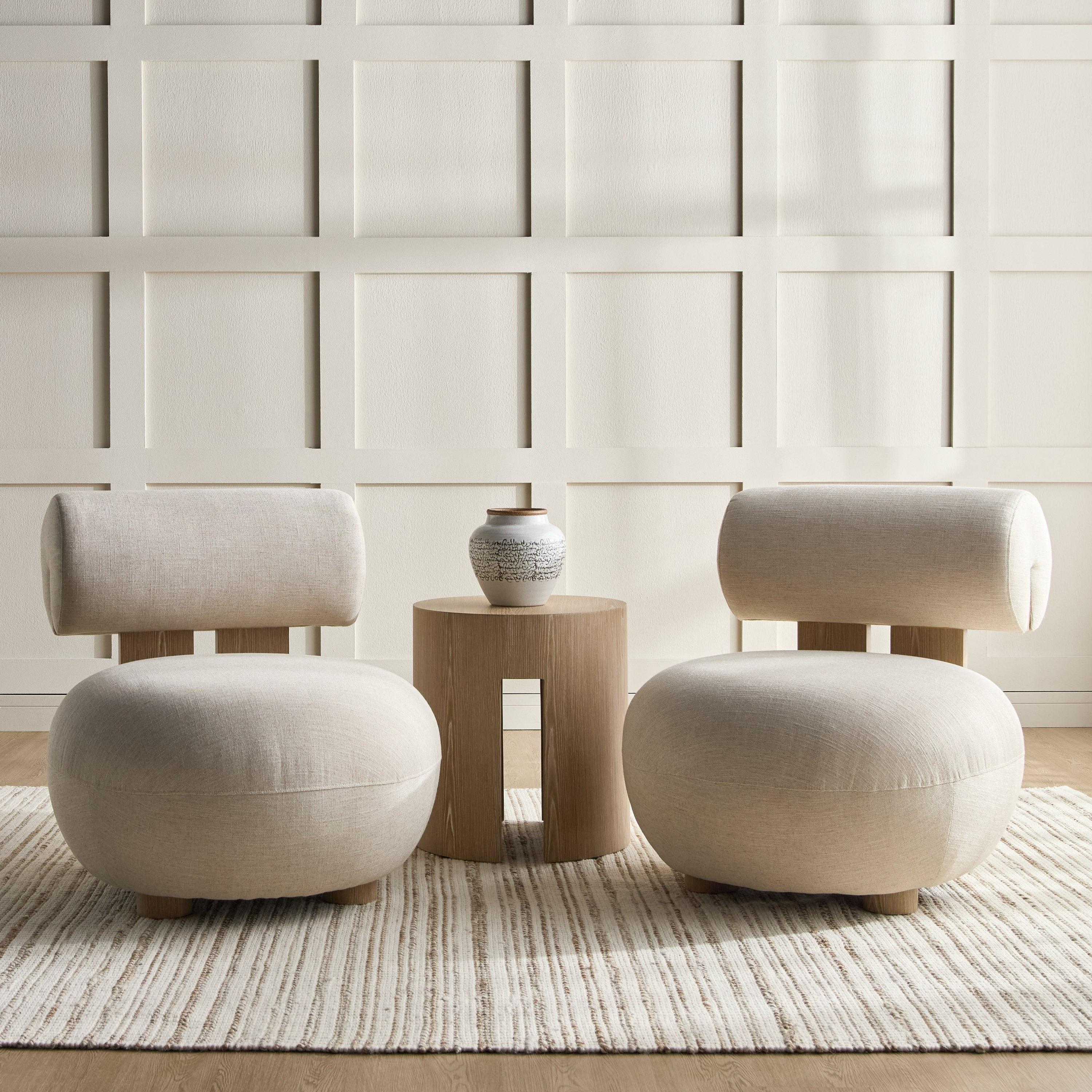 Shop Scarlet 2-Seater Wooden Top Tea Set | Homecentre Oman