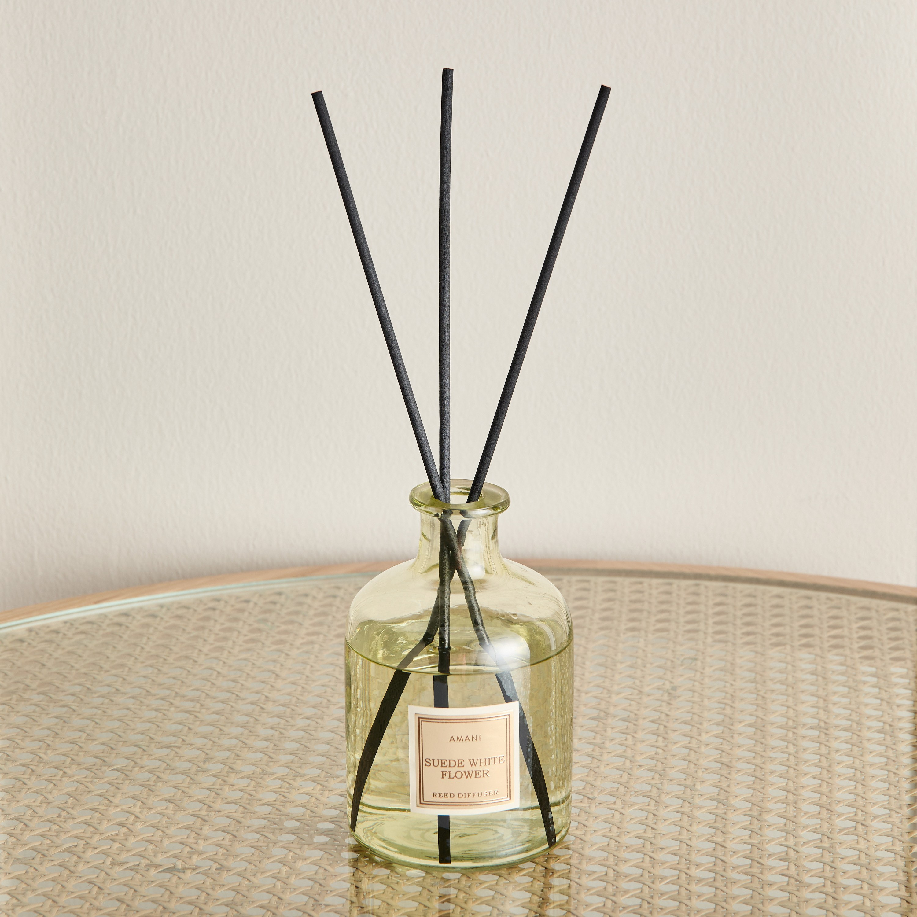 Shop Amani Suede White Flower Reed Diffuser - 500 ml Online | Home ...