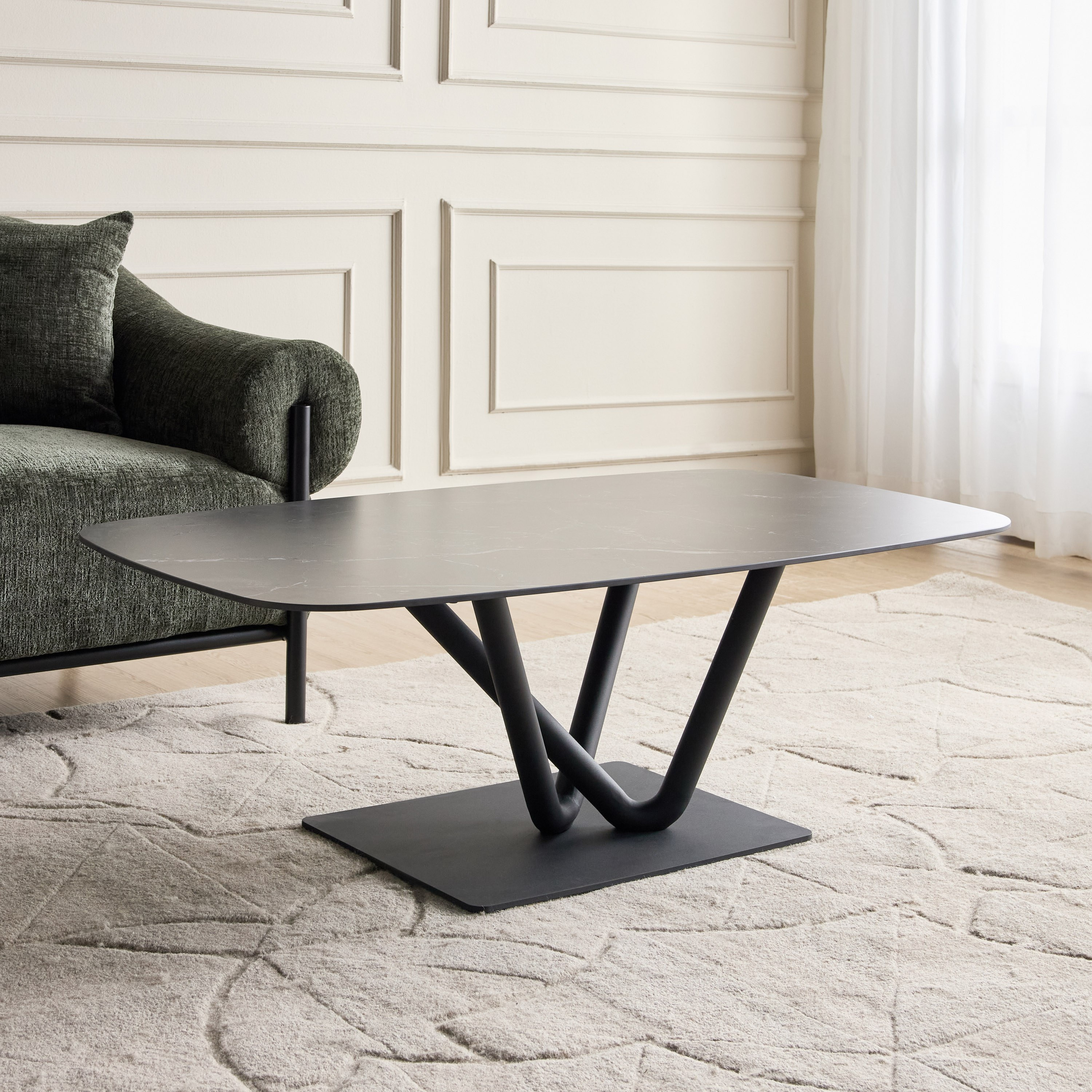 Shop Olbia Ceramic Top Coffee Table | Homecentre Oman