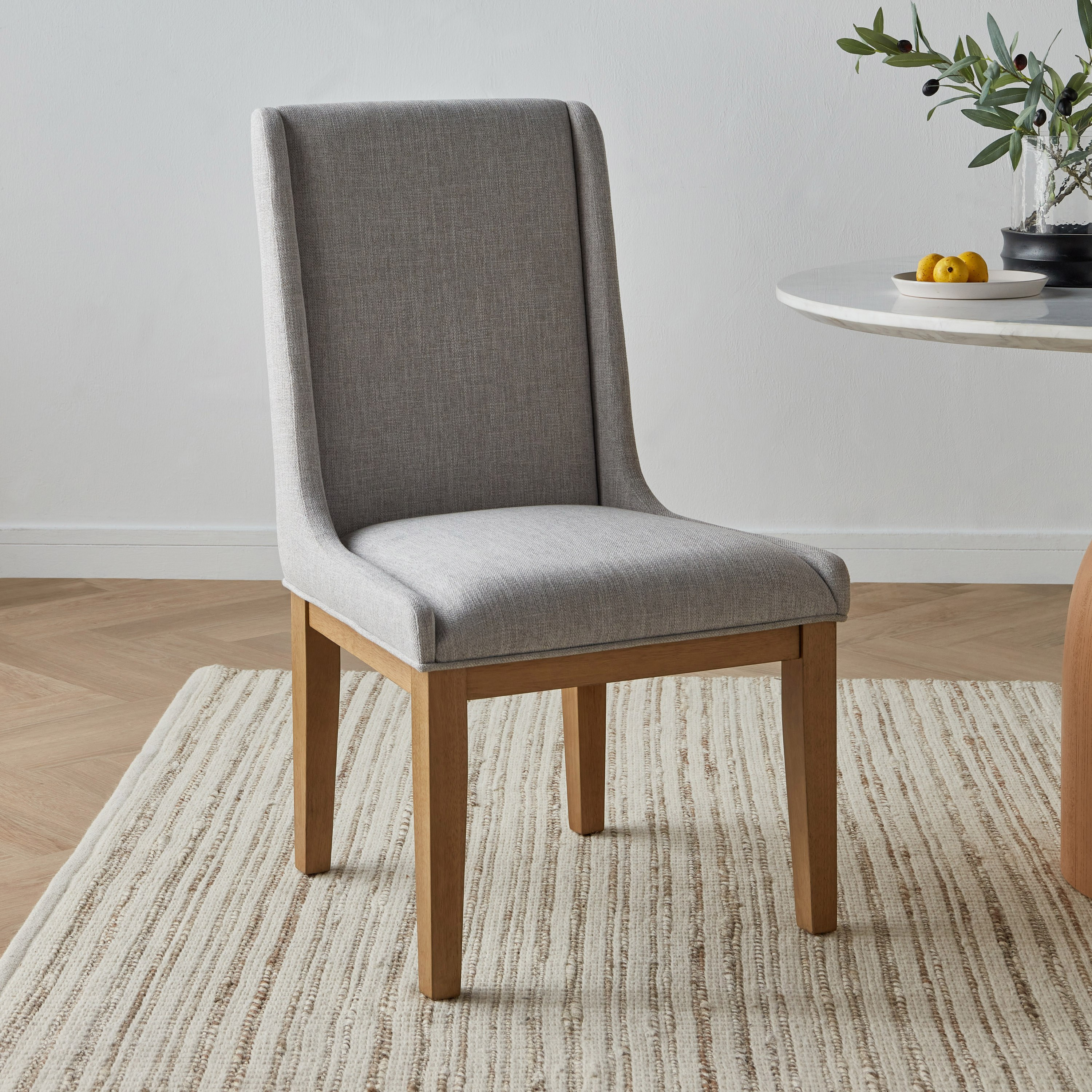 Shop Basel Fabric Dining Chair | Home Centre Qatar
