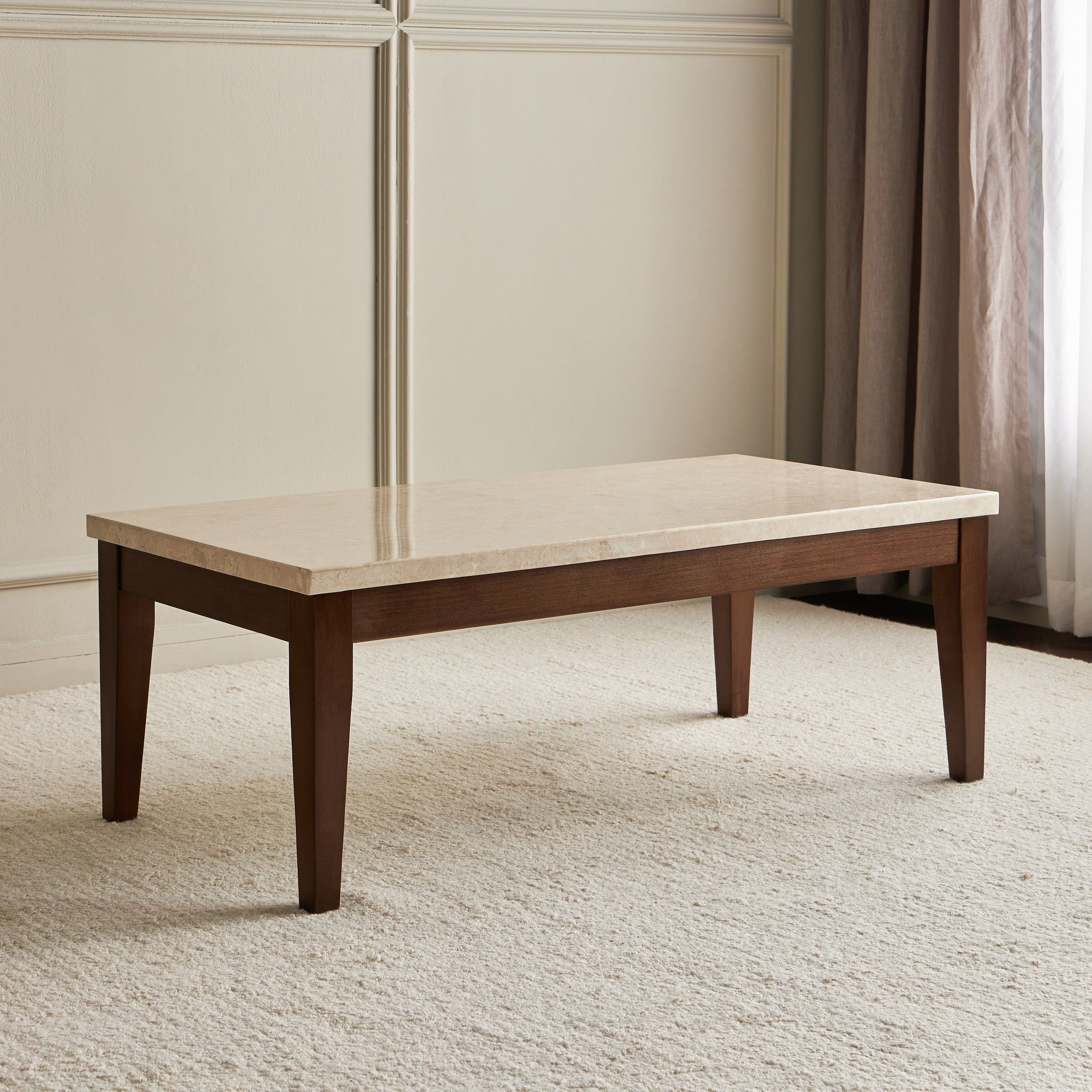 Shop Ken Marble Top Coffee Table | Homecentre Oman