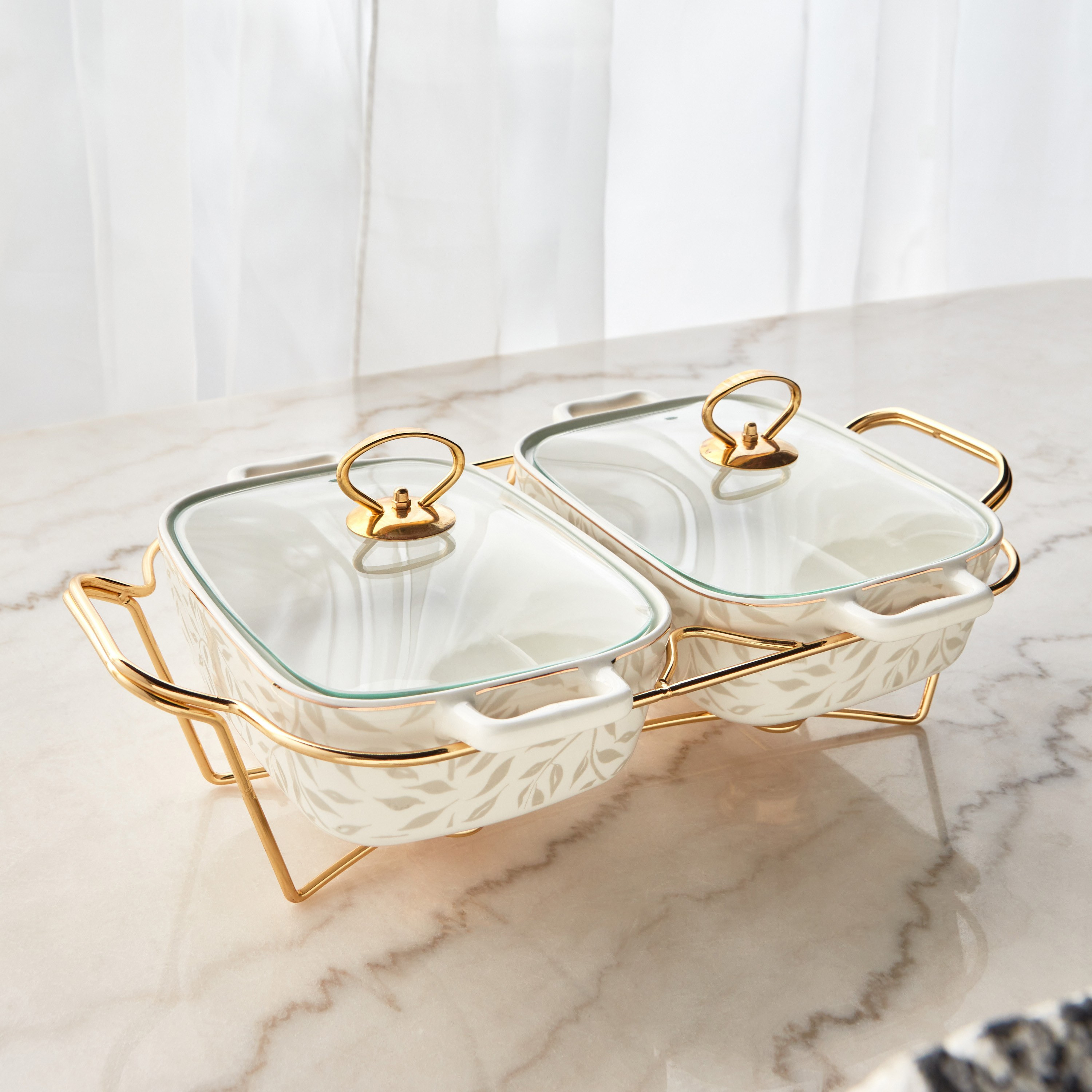 Shop Faris Twin Food Warmer | Homecentre Qatar