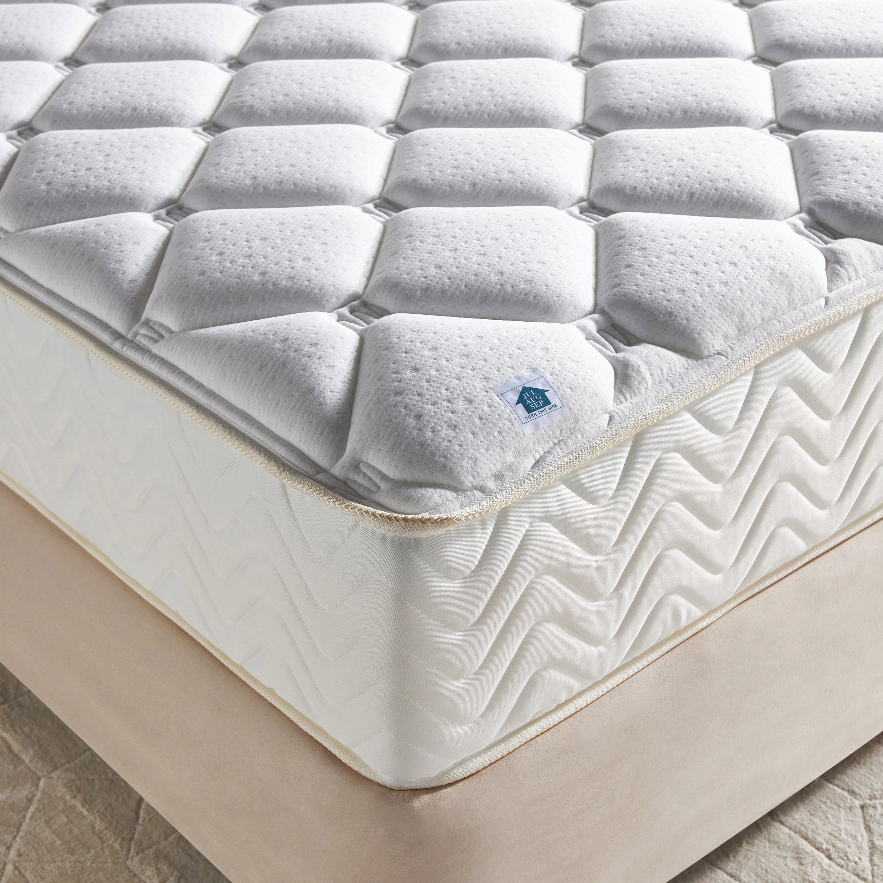 Shop Simmons DeepSleep MemoryLux Spring Super King Mattress - 200x200 ...