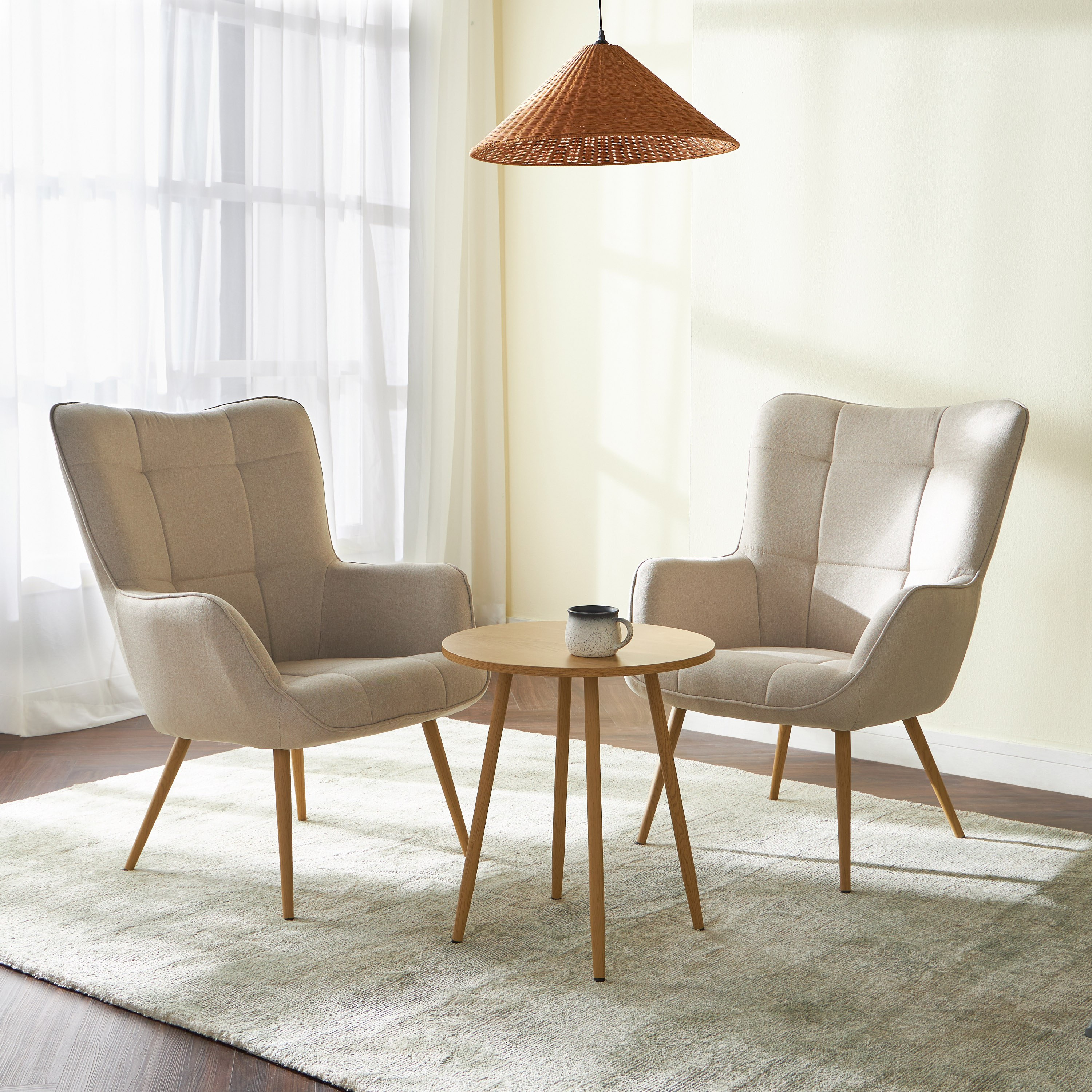 Shop Rudnick 2-Seater Tea Table Set | Homecentre Oman