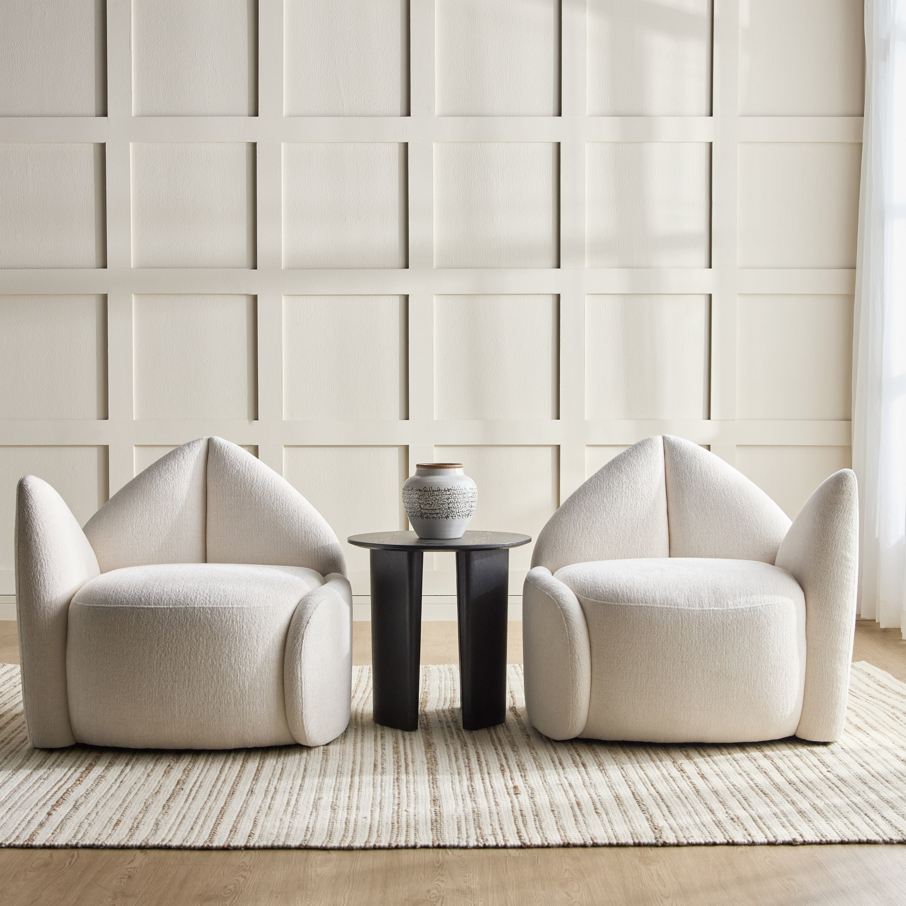 Shop Premo 2-Seater Wooden Top Tea Set | Homecentre Oman