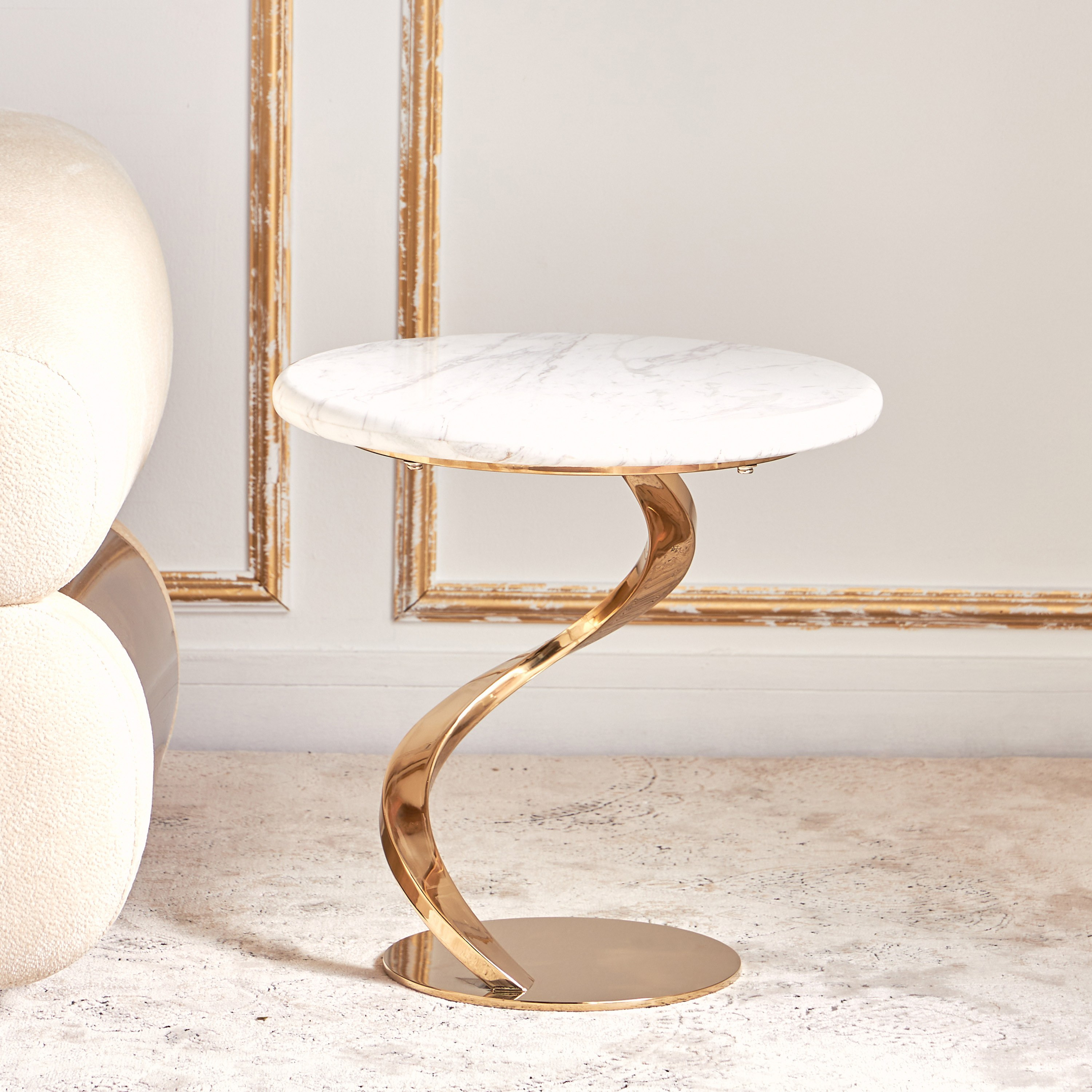 Shop Faris Marble Top Side Table | Homecentre Oman