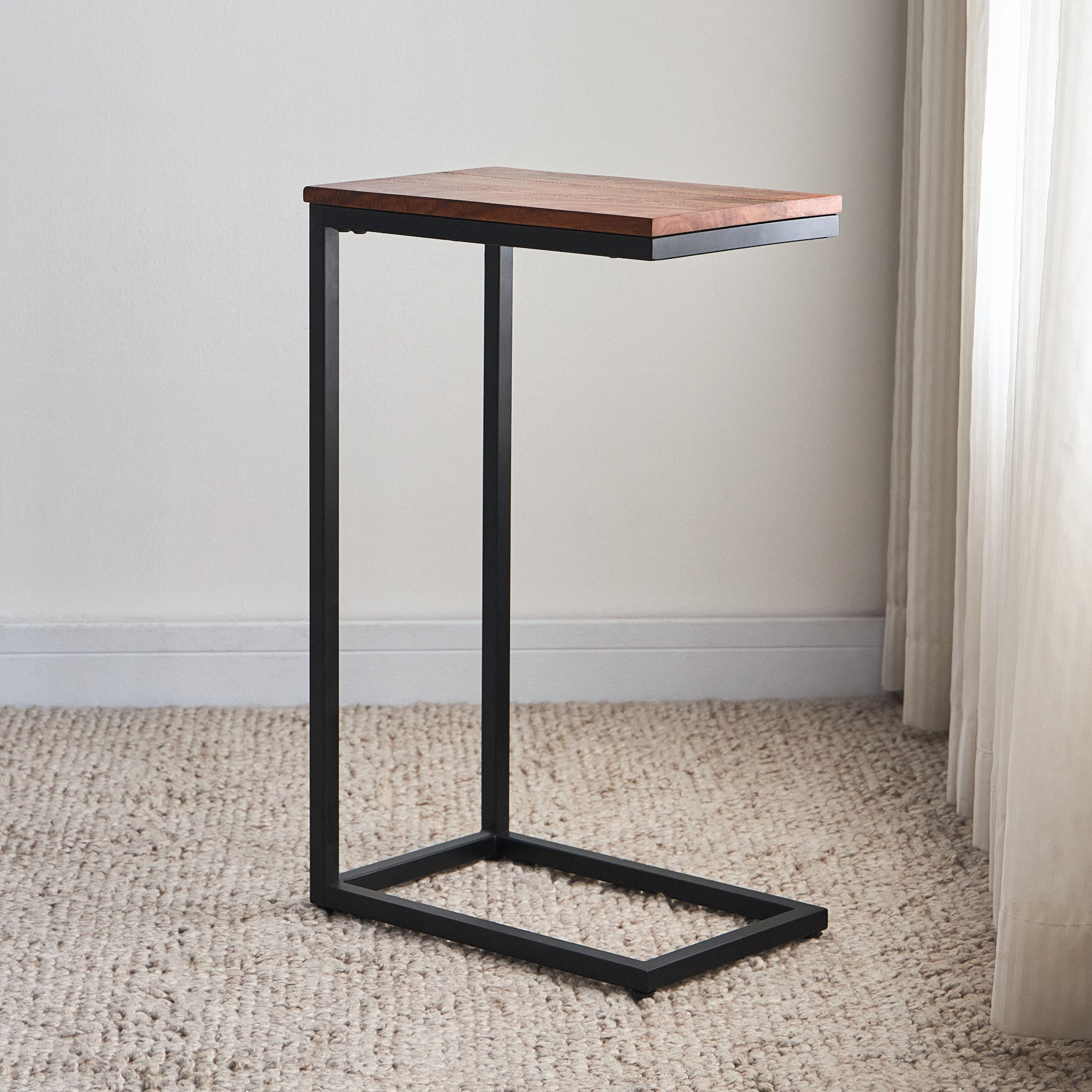 Shop Bret Wooden Top Side Table | Homecentre Oman