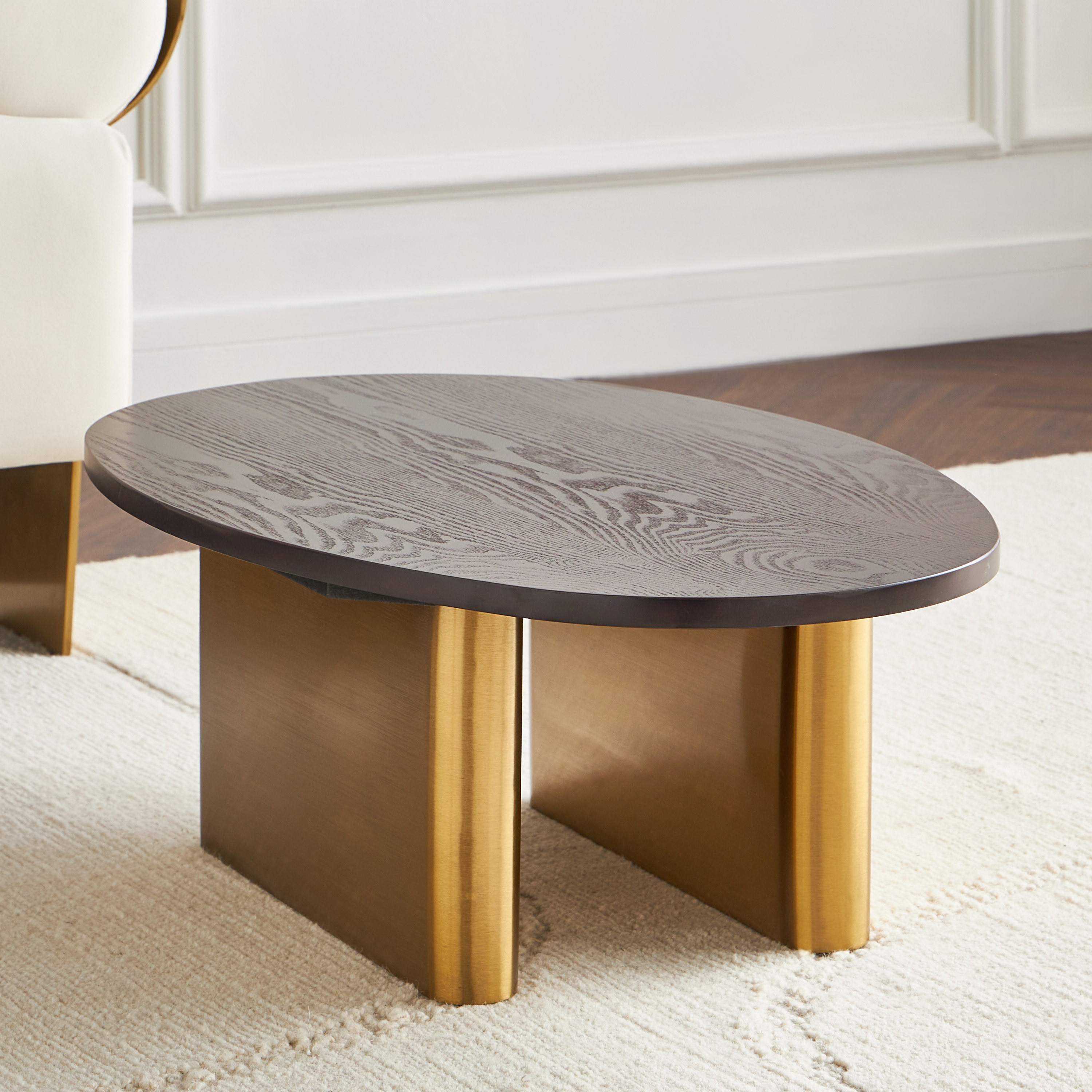 Shop Rivoli Ceramic Top Coffee Table - Tall | Home Centre UAE