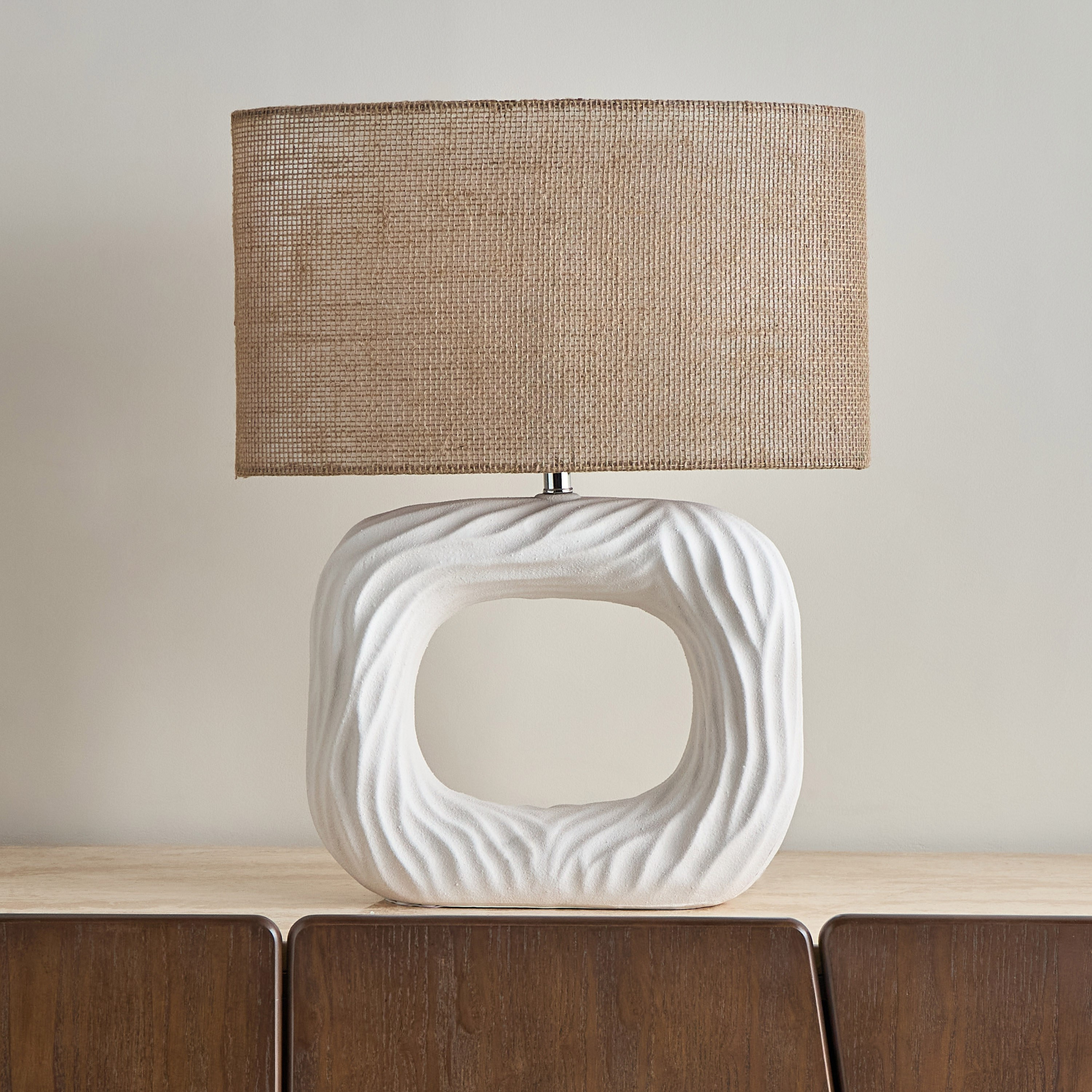 Shop Moai Ceramic Table Lamp - 57 cm | Home Centre UAE
