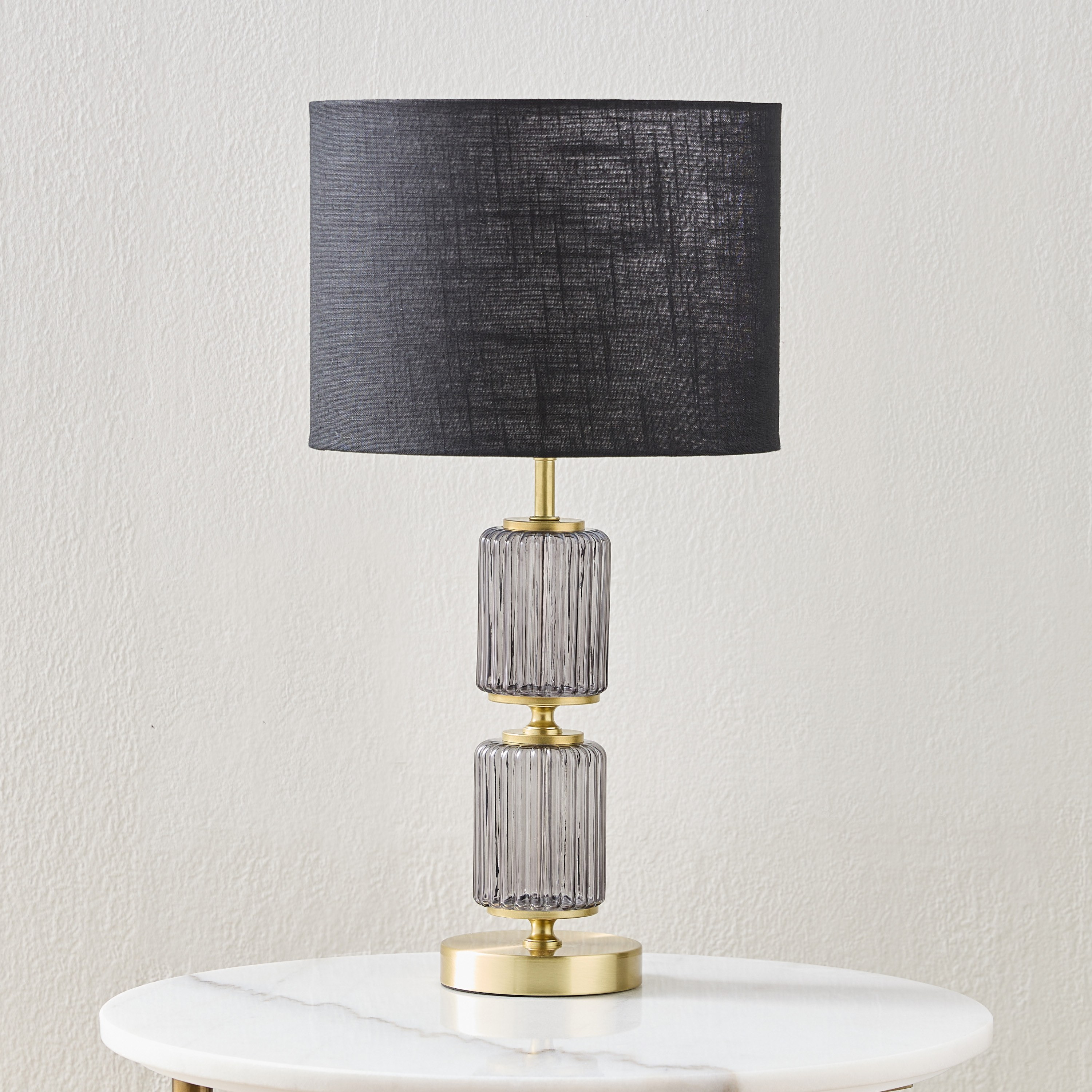 Shop Adel Glass Table Lamp - 56 cm | Homecentre Oman