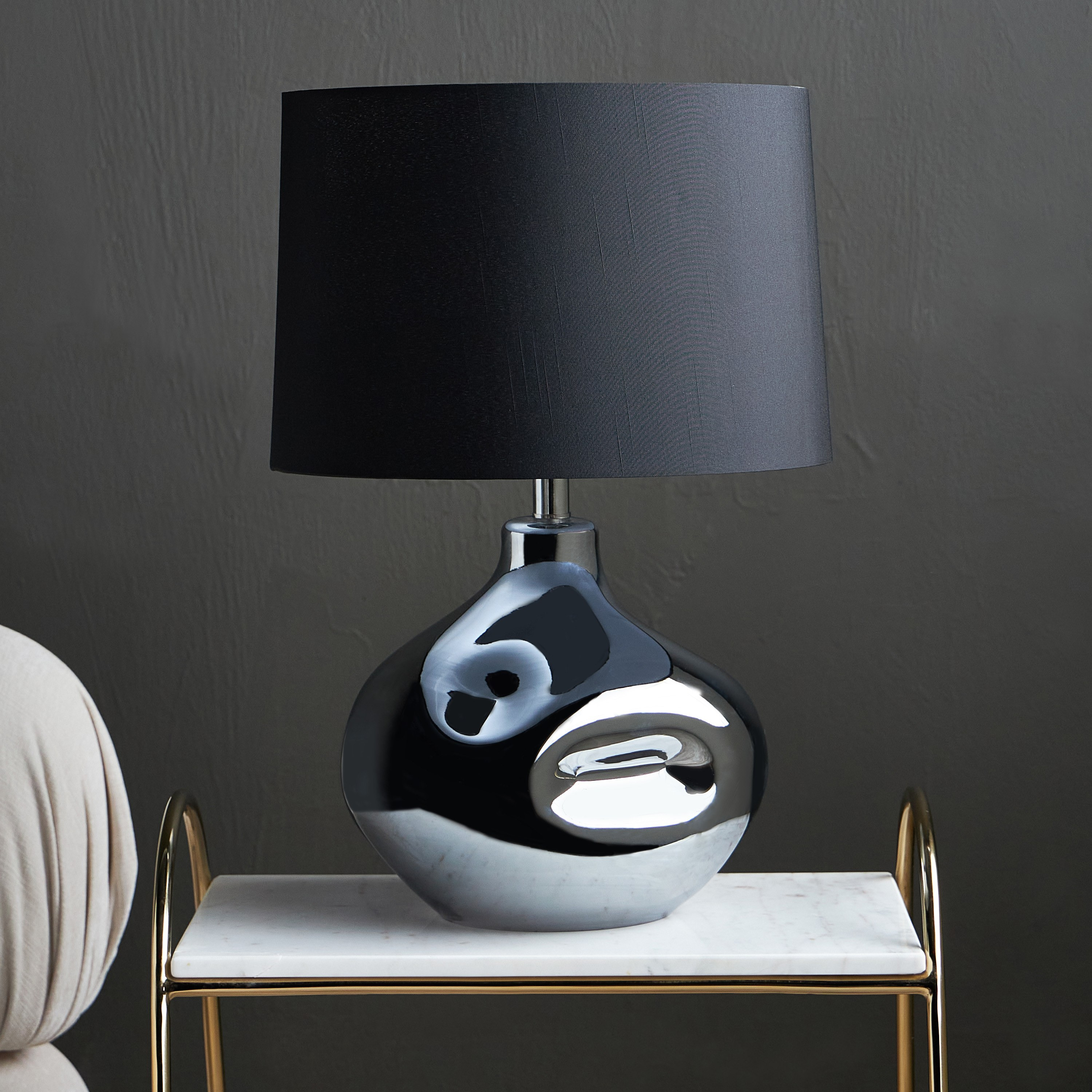 Shop Piro Glass Table Lamp - 56 cm | Home Centre UAE