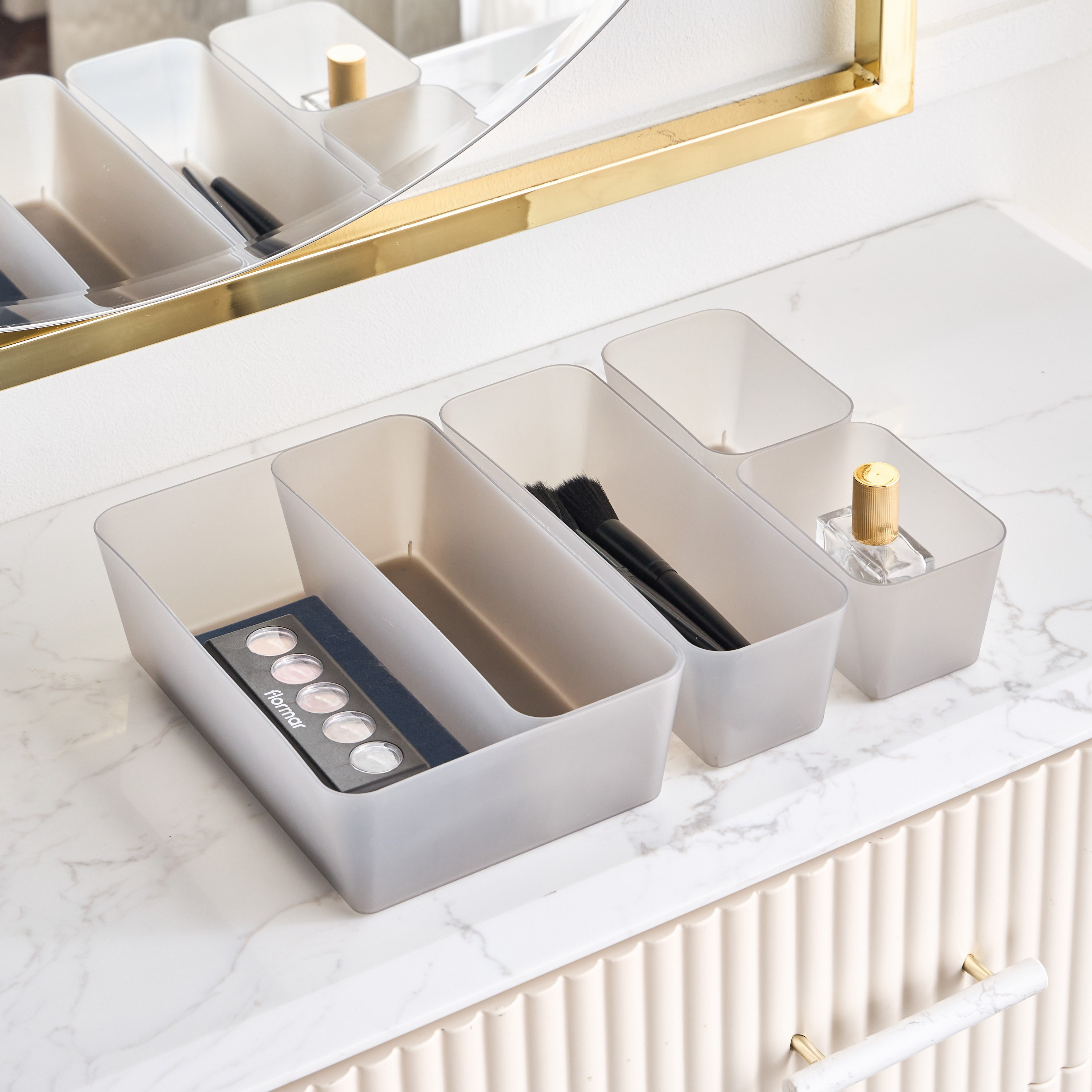 Shop Elsa 5-Compartment Drawer Organiser | Homecentre Oman