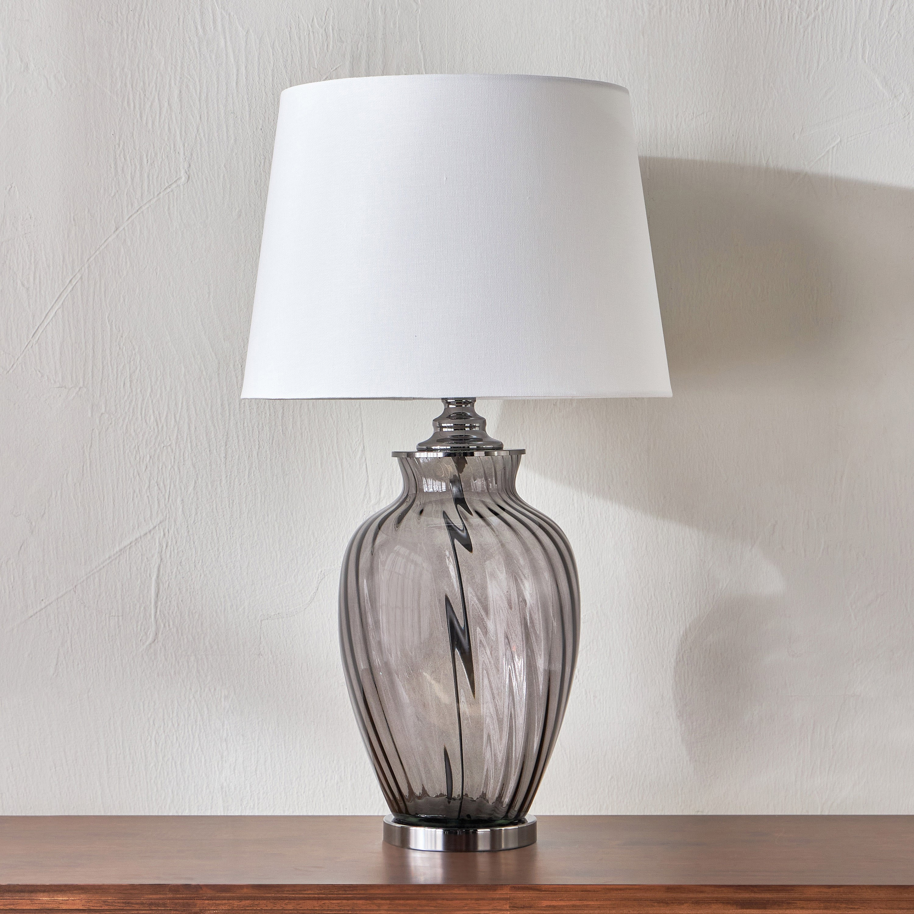 Shop Anthony Glass Table Lamp - 69 cm | Home Centre UAE