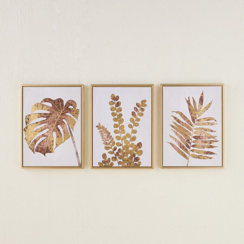 Shop Yohance 3 Piece Framed Canvas Wall Art Set 30x40 Cm Home