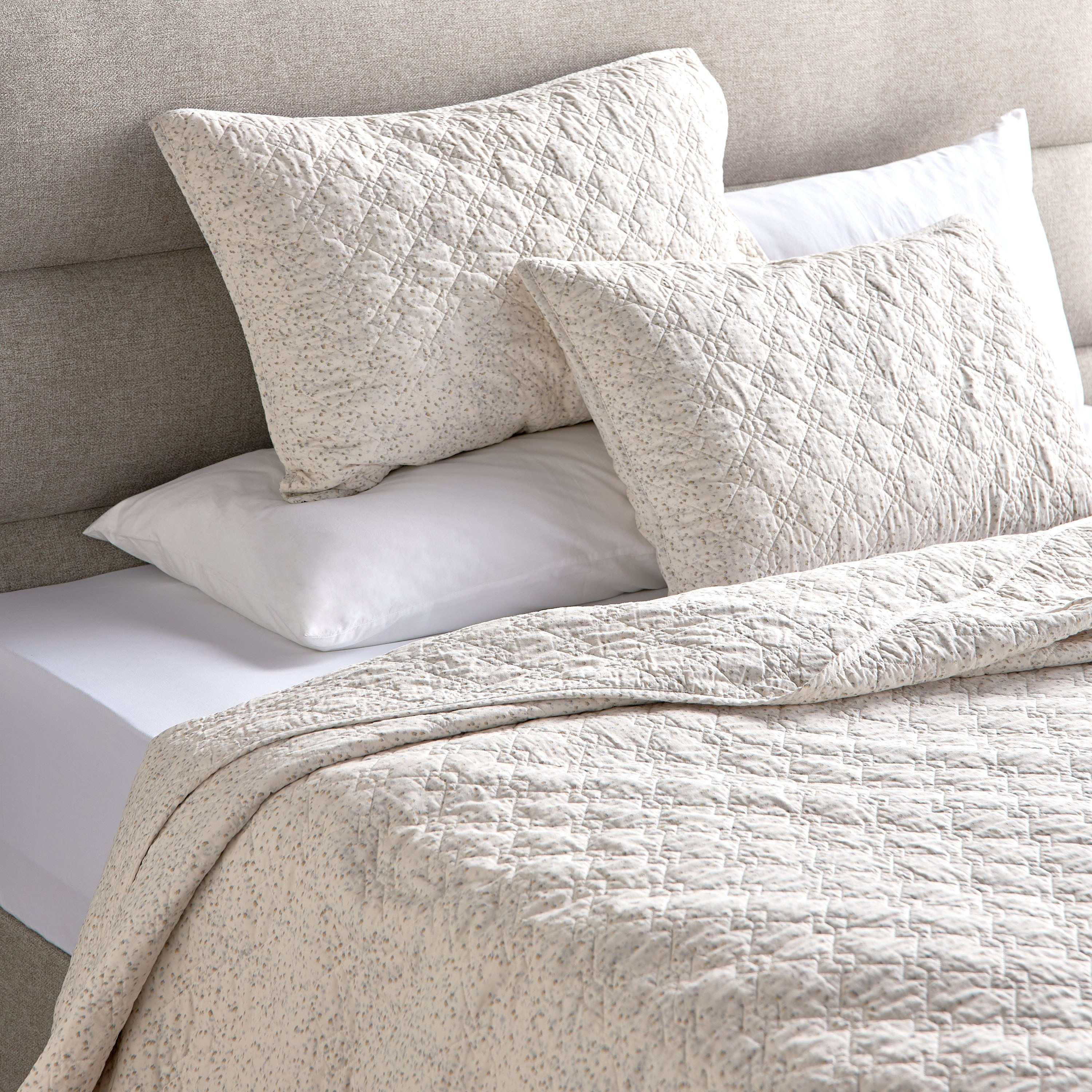 Shop Celia Cotton Printed 3-Piece Super King Bedspread Set - 240x260 cm ...