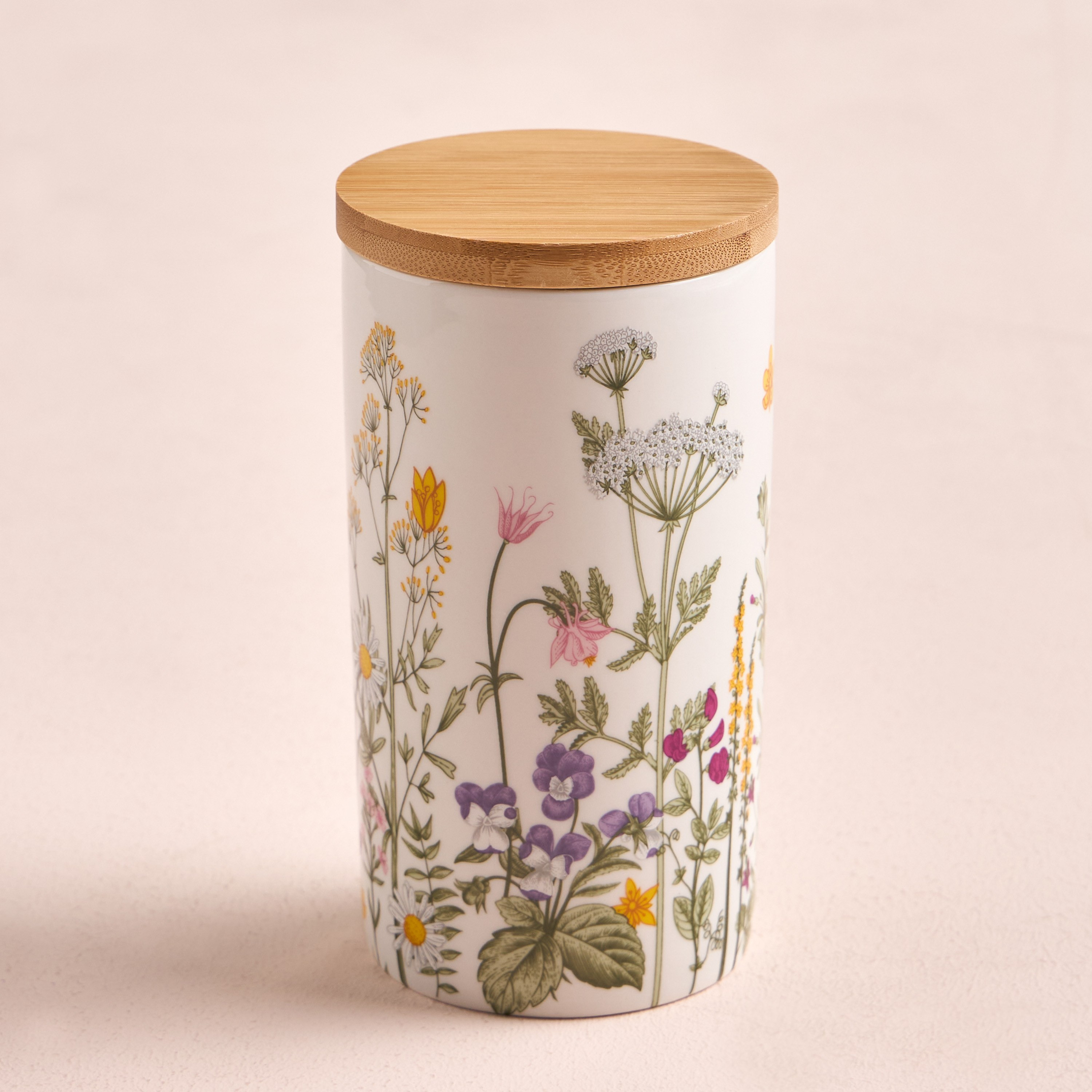 Shop Garden Boho Porcelain Canister - 900 ml | Homecentre Oman