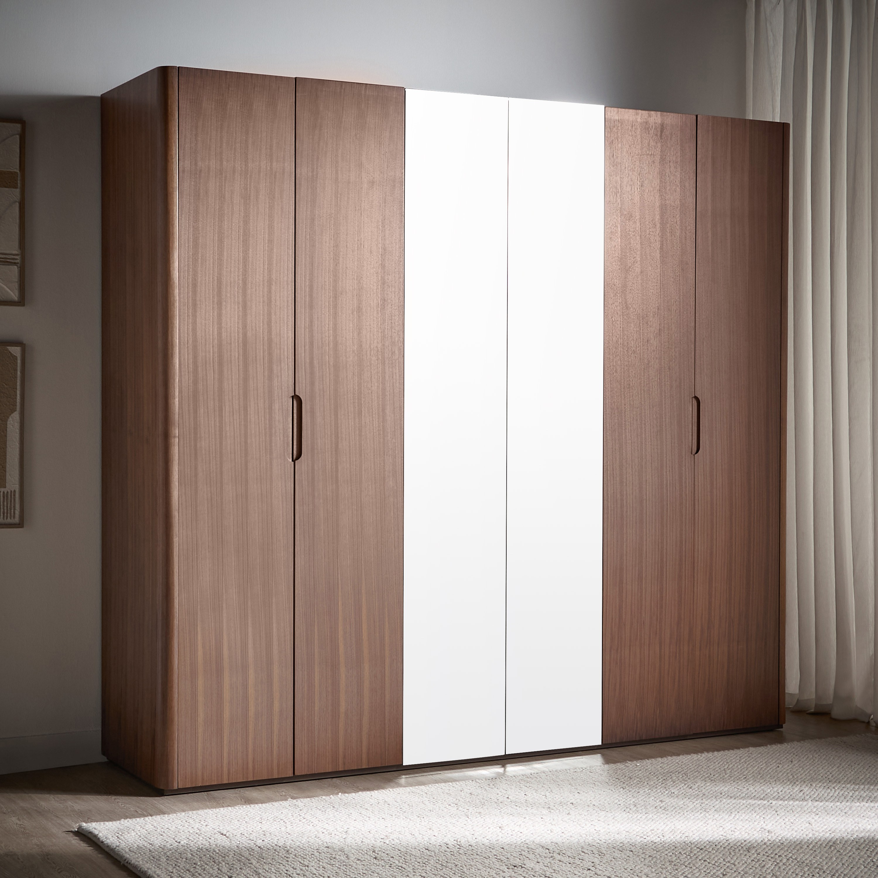 Home centre sliding wardrobe store