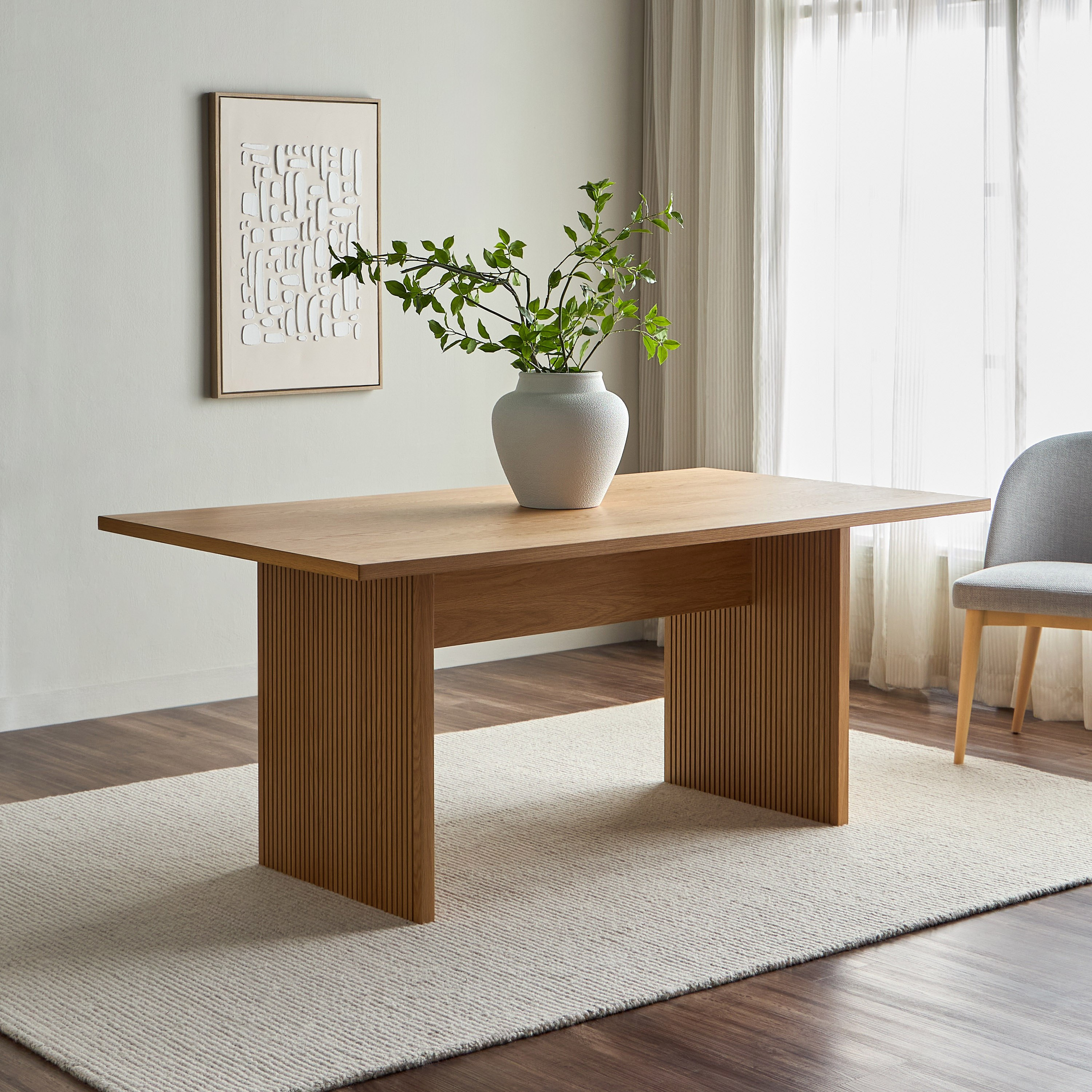 Shop Groove 6-10 Seater Extendable Dining Table | Home Centre Qatar