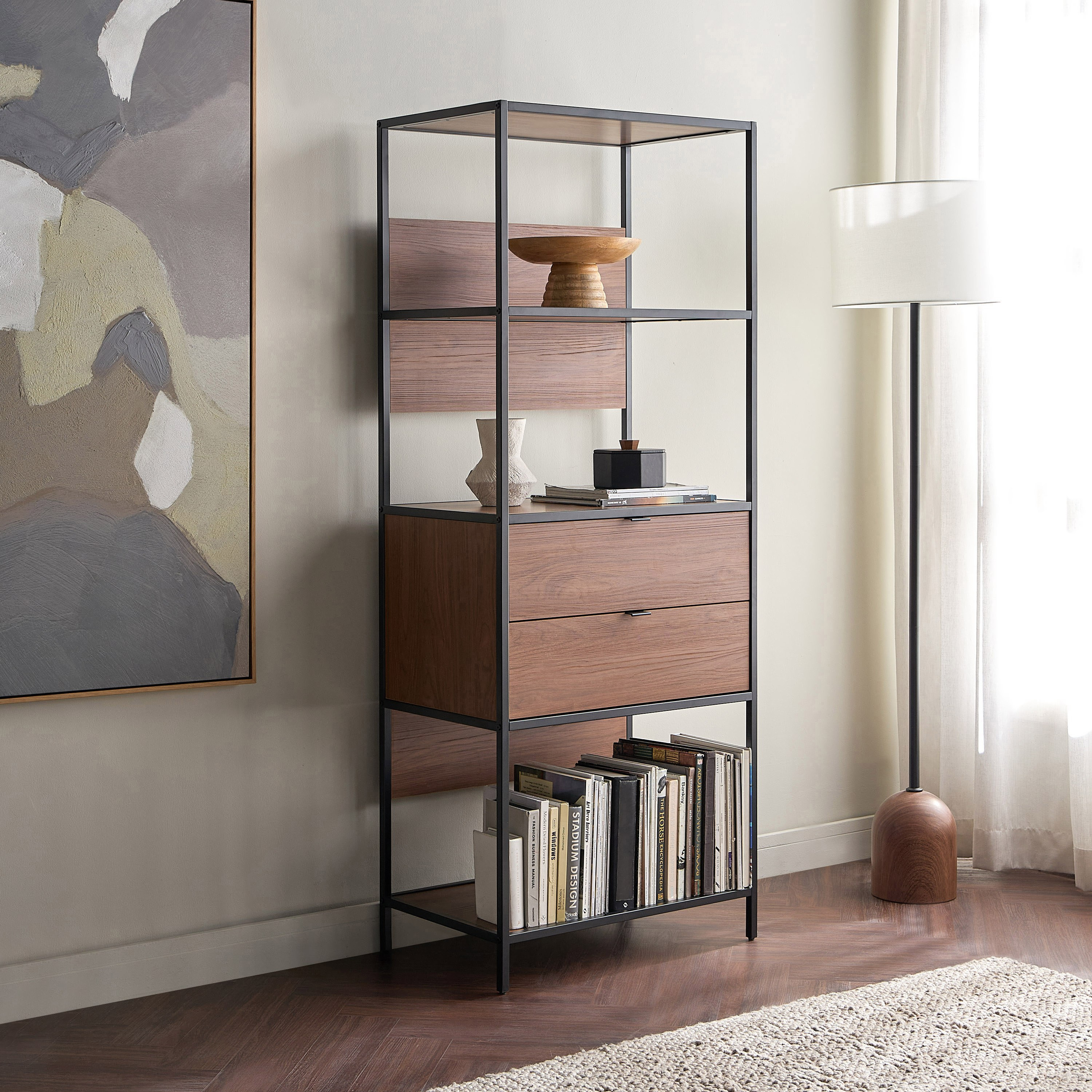 Shop Countryside Display Rack with Drawers | Homecentre Oman