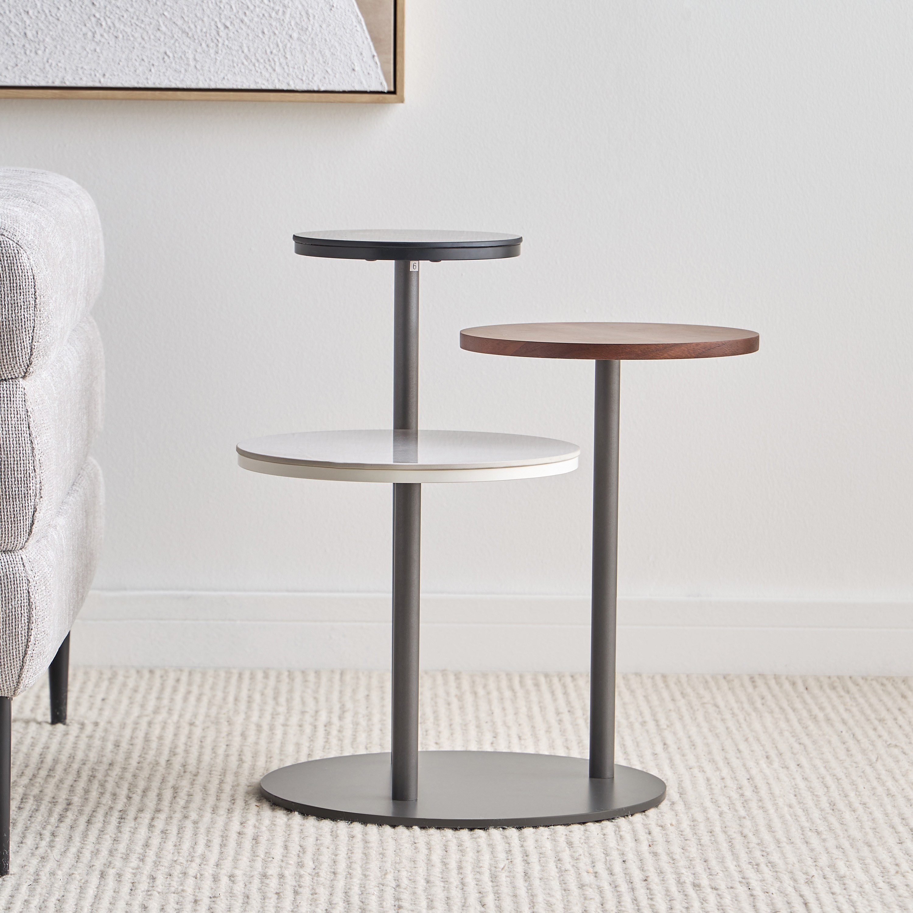 Shop Amara Ceramic Top Side Table | Homecentre Oman