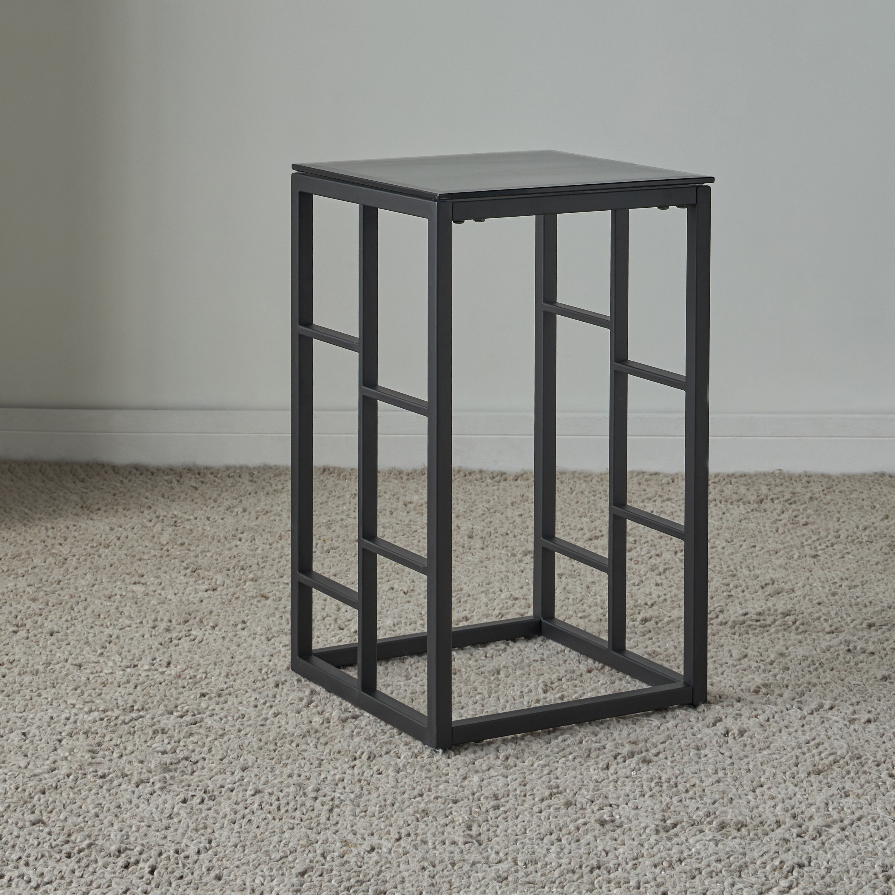 Shop Colorado Glass Top Side Table - Small | Homecentre Oman