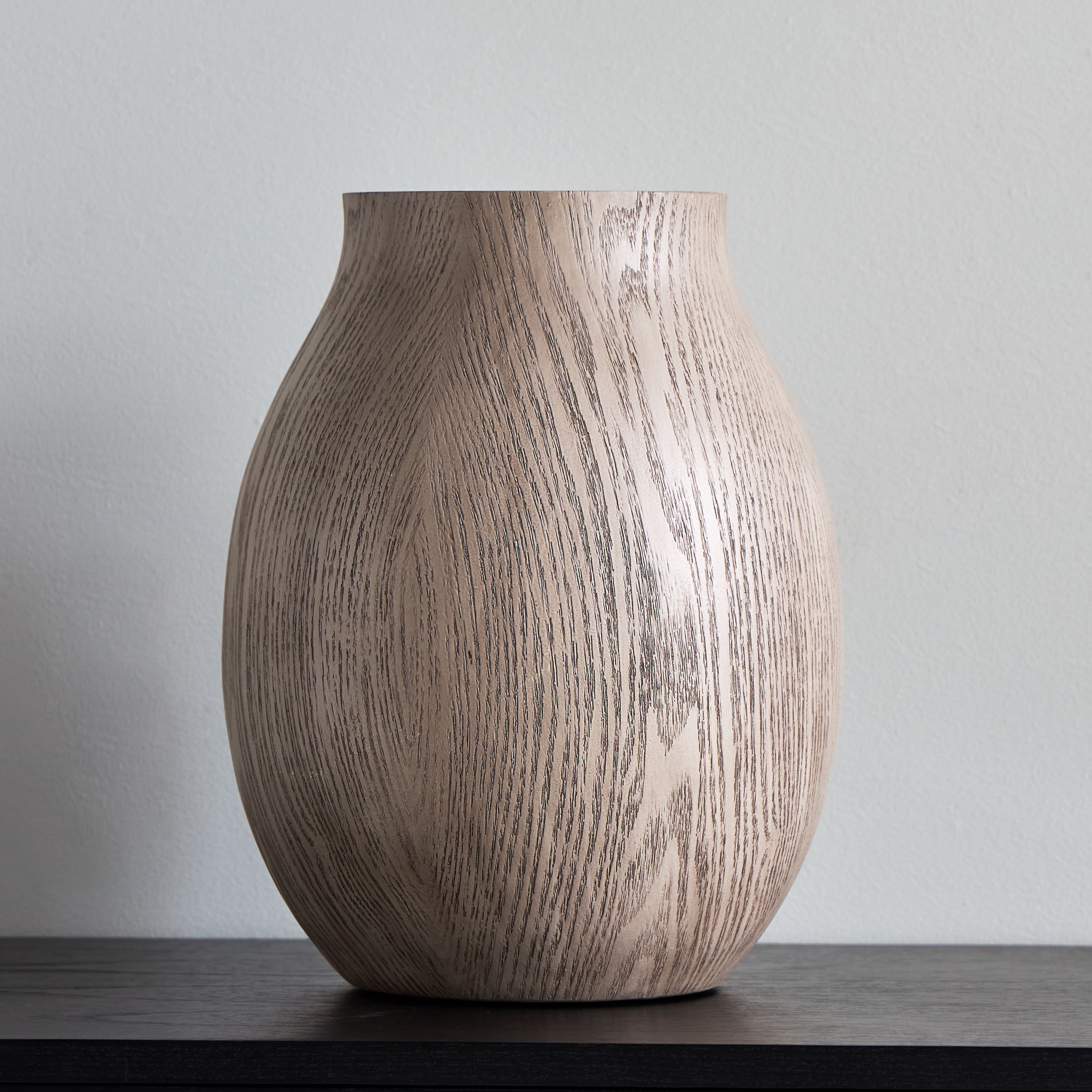 Shop Natura Veneer Urn Resin Vase - 35 cm Online | Home Centre UAE