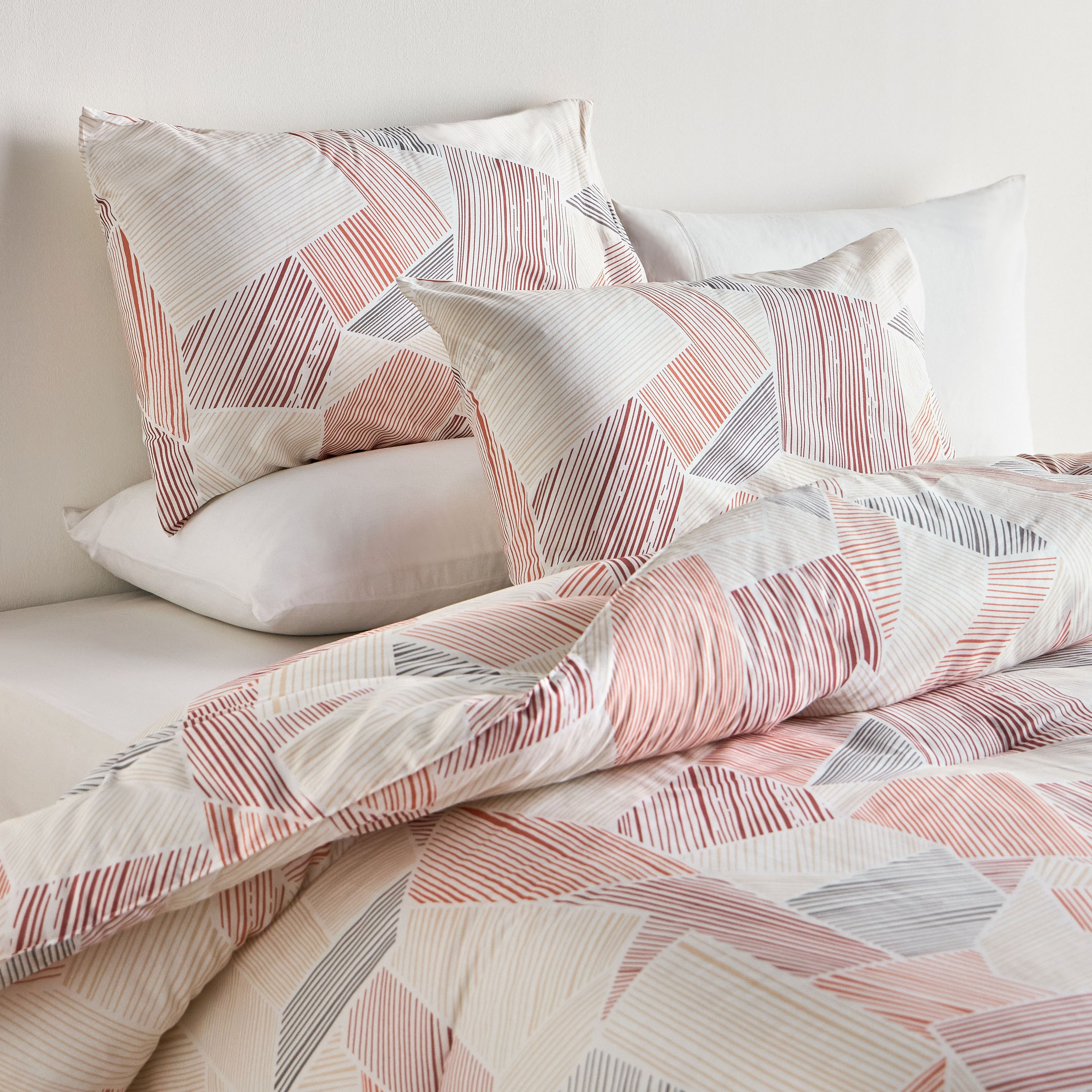 Gradient Cotton 144 Thread Count 3 Piece Super King Comforter Set 240x260 cm