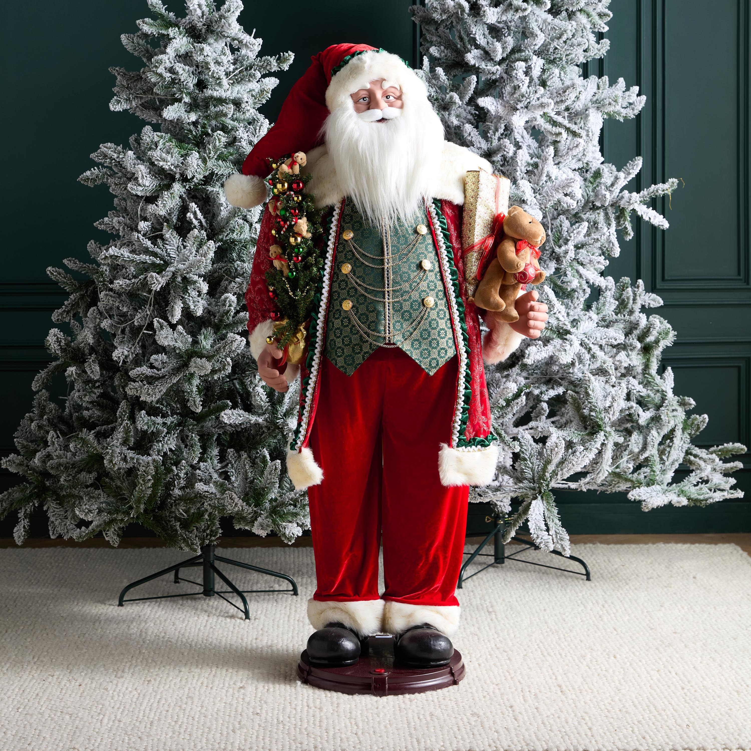 Shop Dancing Santa Figurine - 155 cm Online | Home Centre UAE