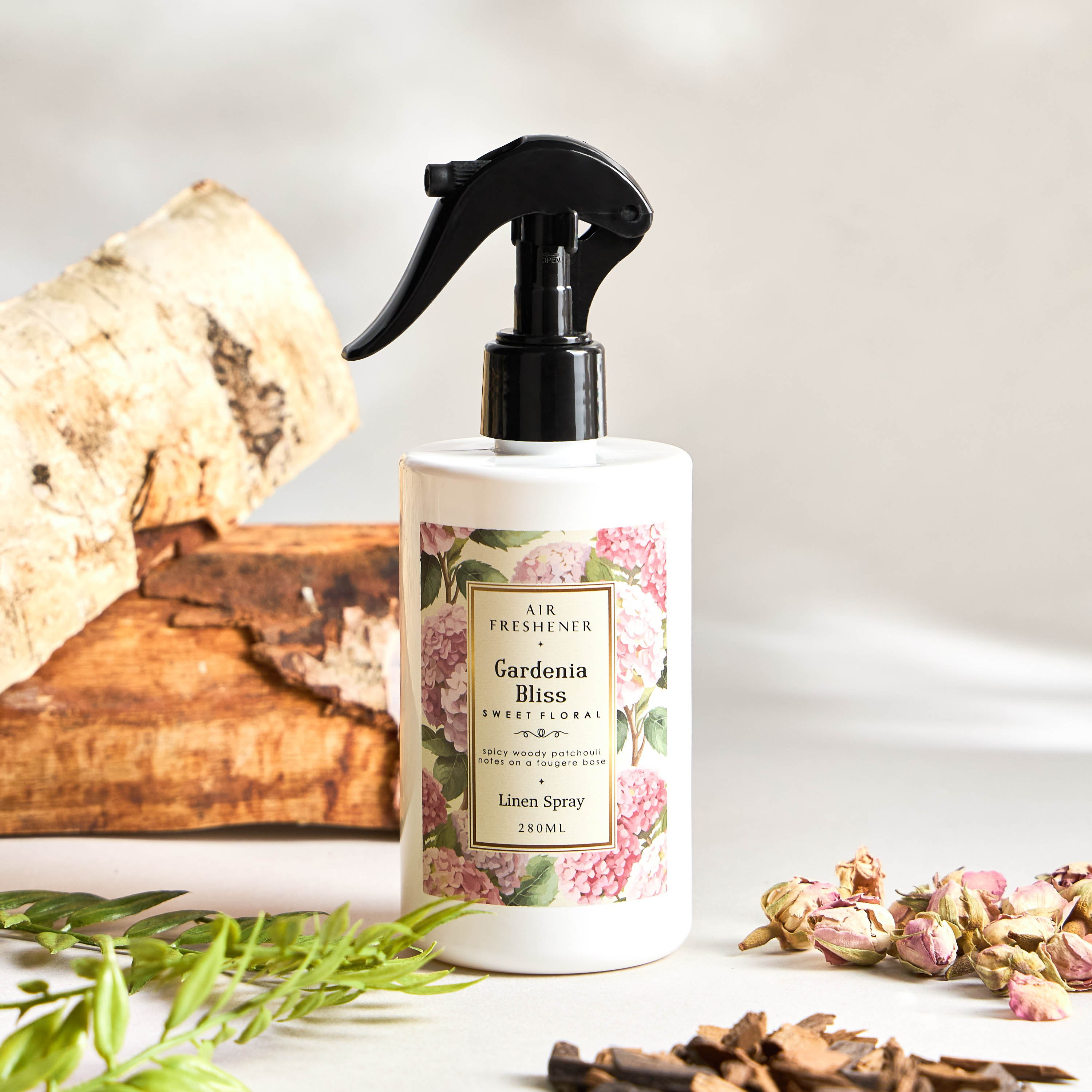 Shop Sweet Floral Gardenia Bliss Linen Spray - 280 ml Online | Home ...