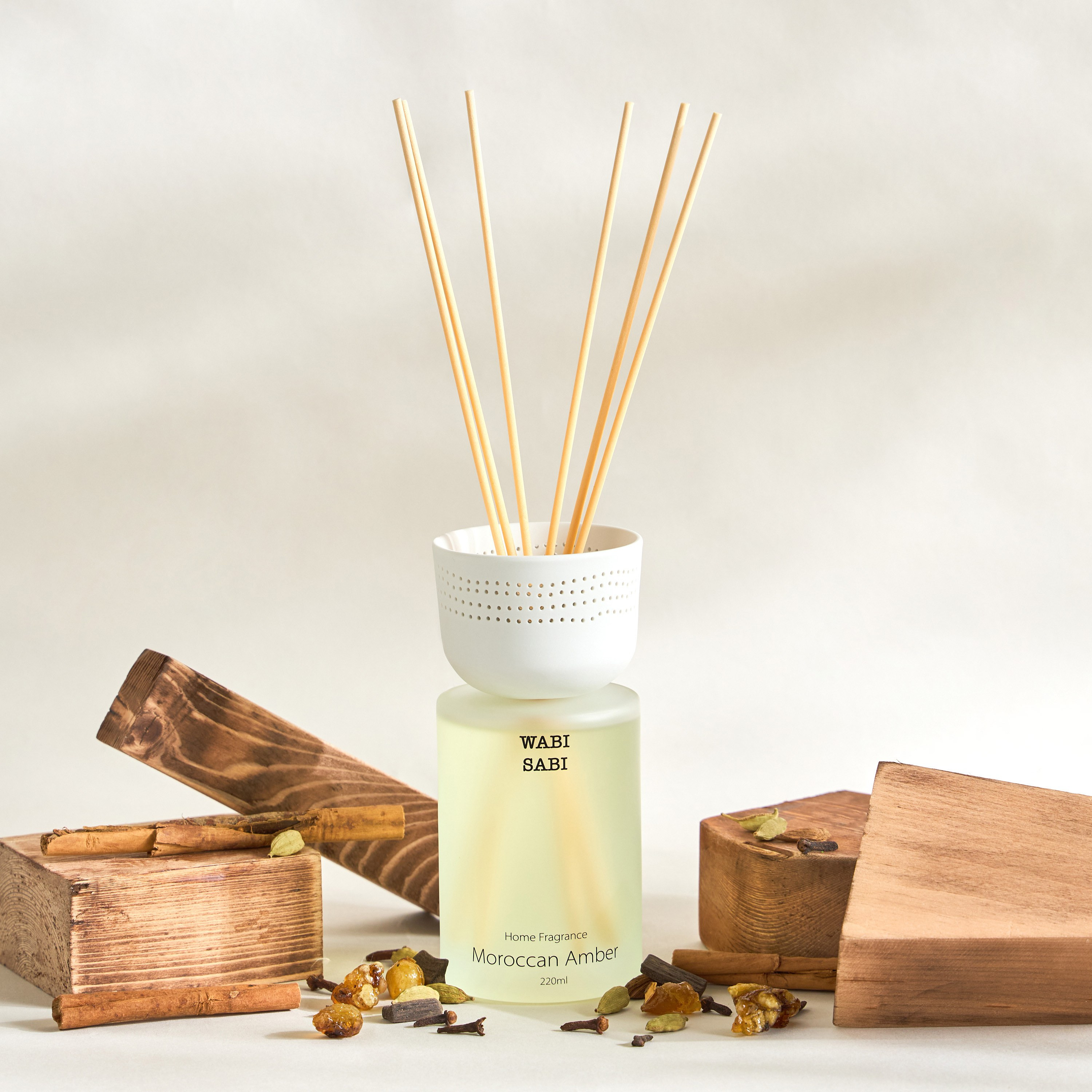 Shop Wabi Sabi Moroccan Amber Reed Diffuser - 220 ml Online | Home ...
