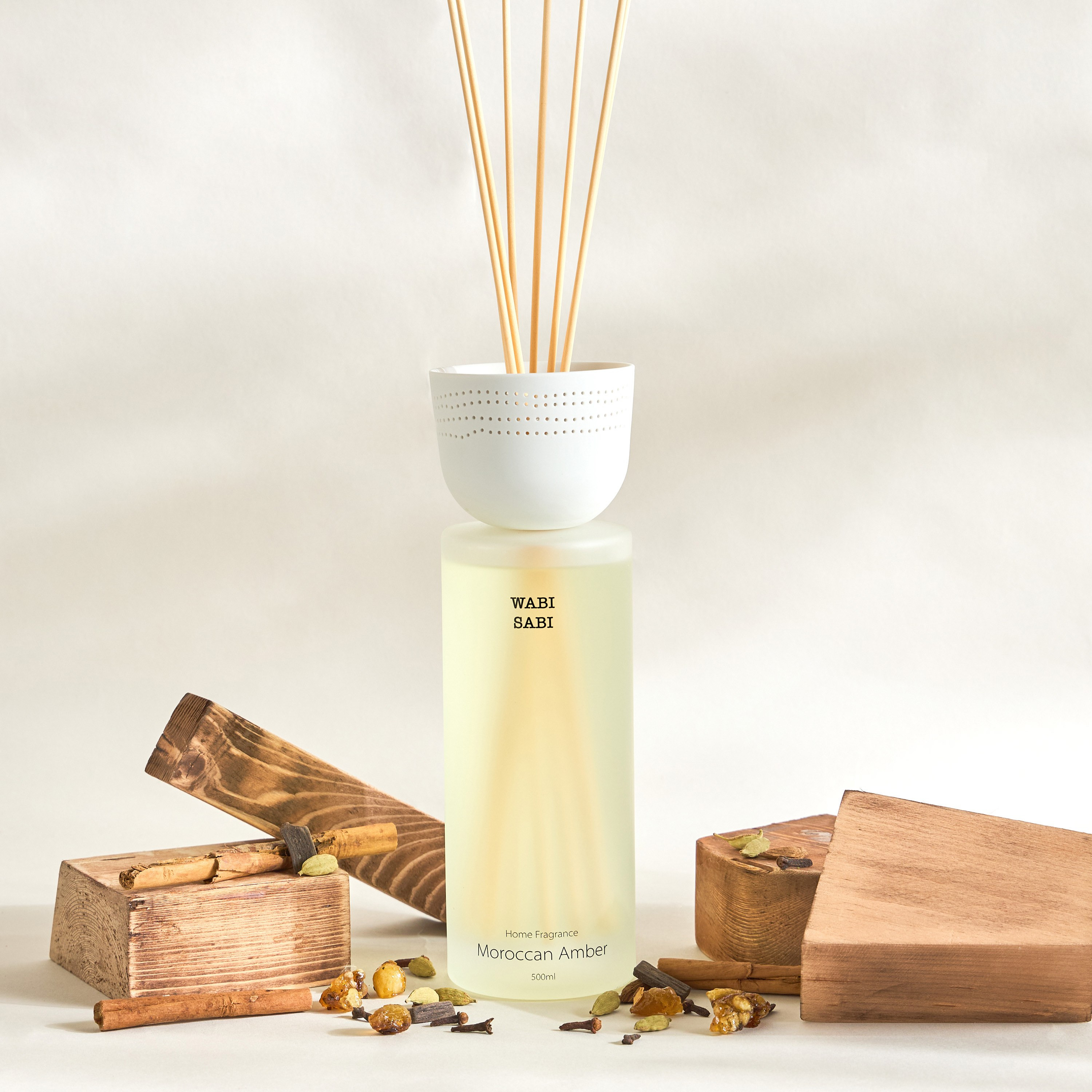 Shop Wabi Sabi Moroccan Amber Reed Diffuser - 500 ml | Homecentre Egypt