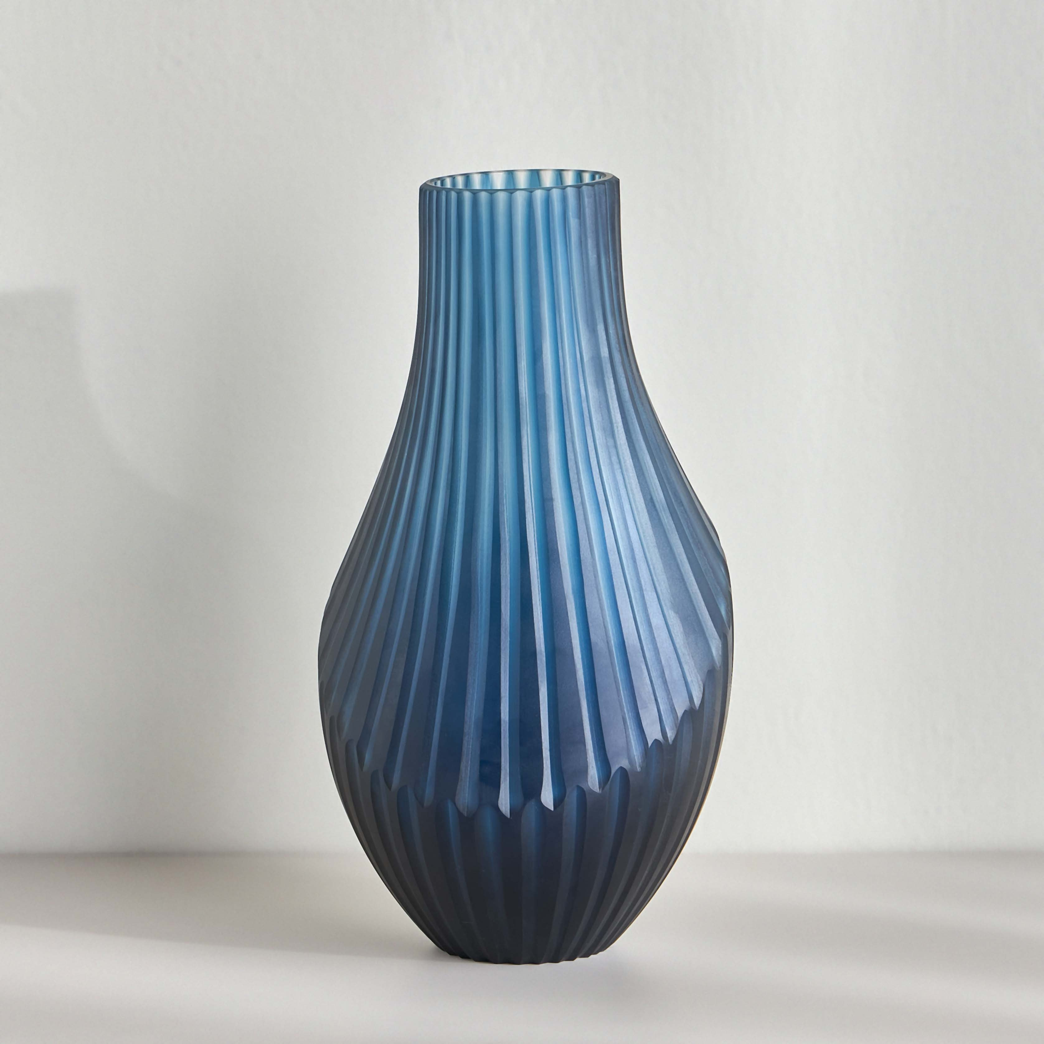 Shop Volta Glass Vase - 36 cm Online | Home Centre UAE