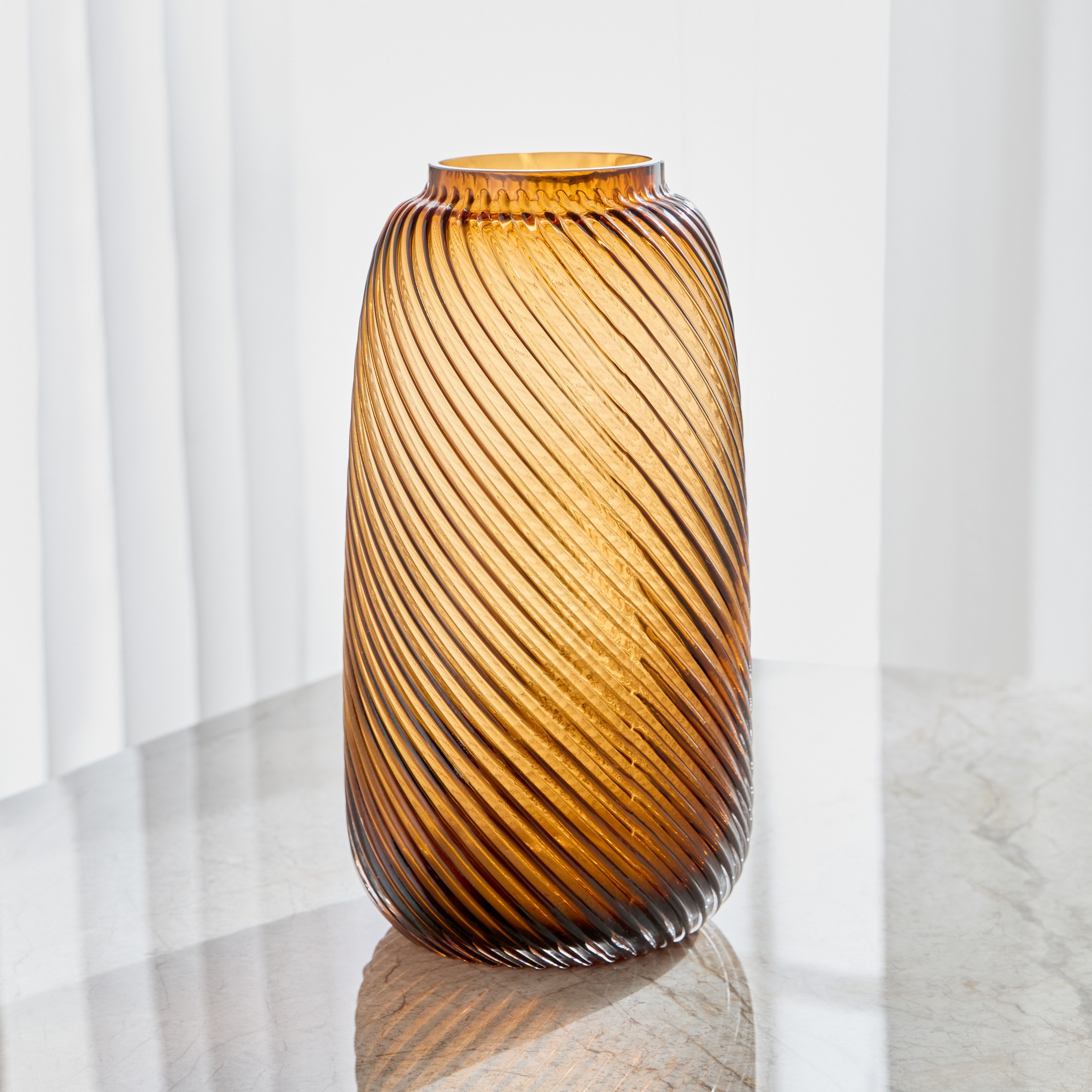 Shop Cole Glass Vase - 33 cm Online | Home Centre UAE