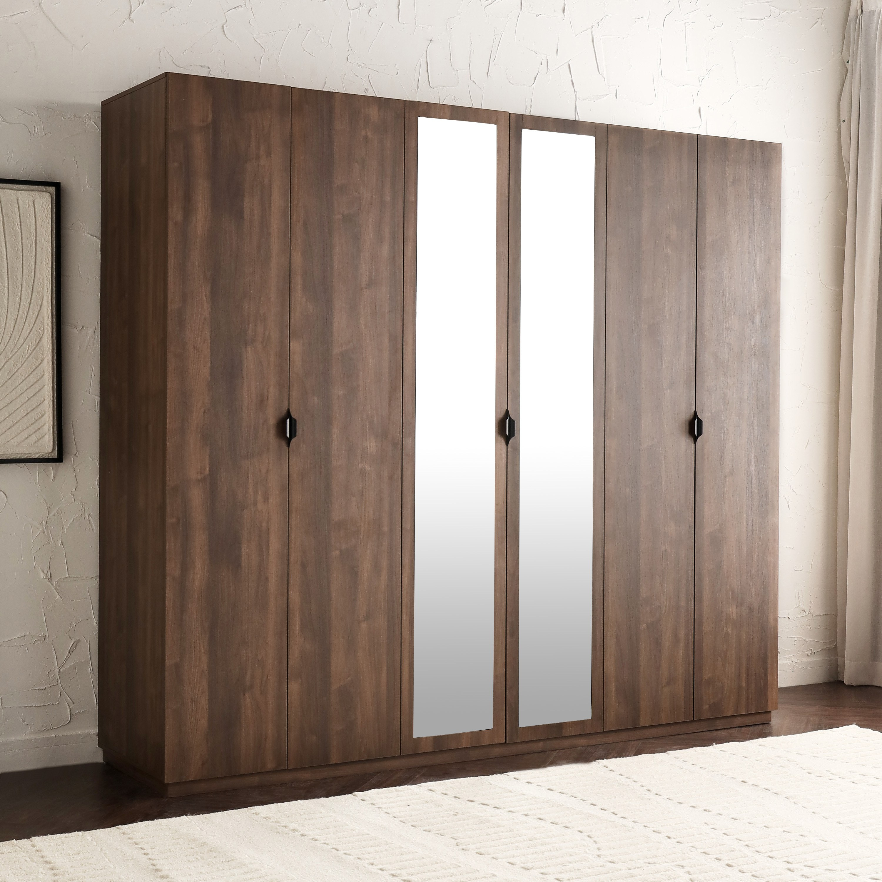 Shop Hadley 6-Door Wardrobe Online | Home Centre Saudi